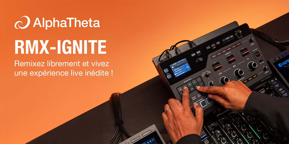 NAMM 2026 : AlphaTheta RMX-IGNITE, boîte d'effets DJ - SonoVente.com