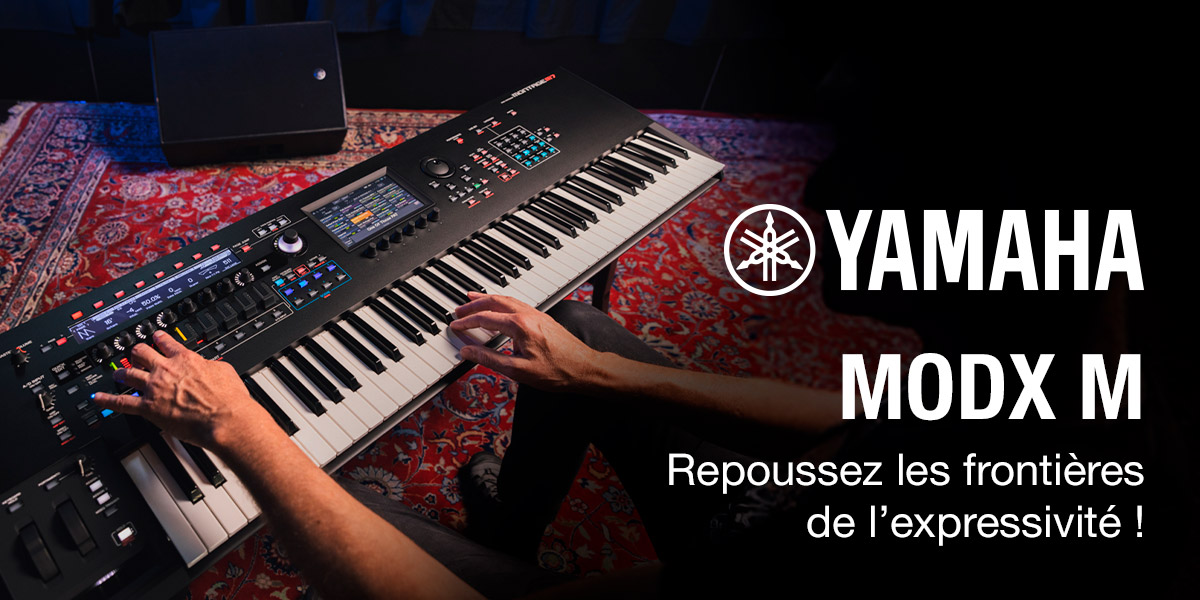 Yamaha MODX M6 / MODX M7 / MODX M8 – Nouveaux claviers de scène expressifs | SonoVente ...