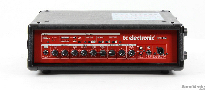TC Electronic BH500 - Tête d'ampli basse SonoVente.com