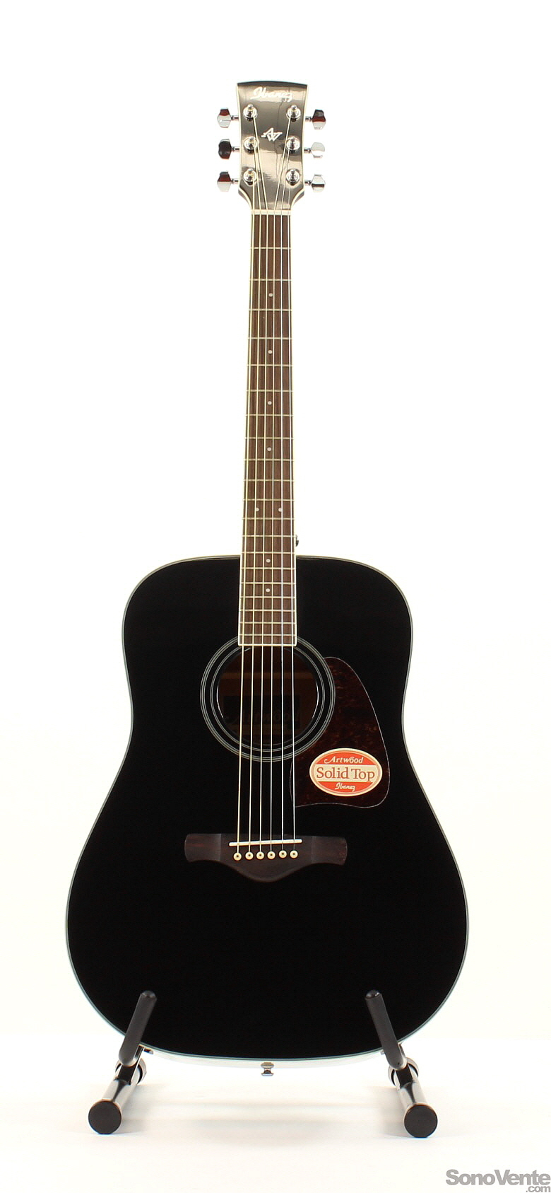 Ibanez AW70-BK - Guitare folk SonoVente.com