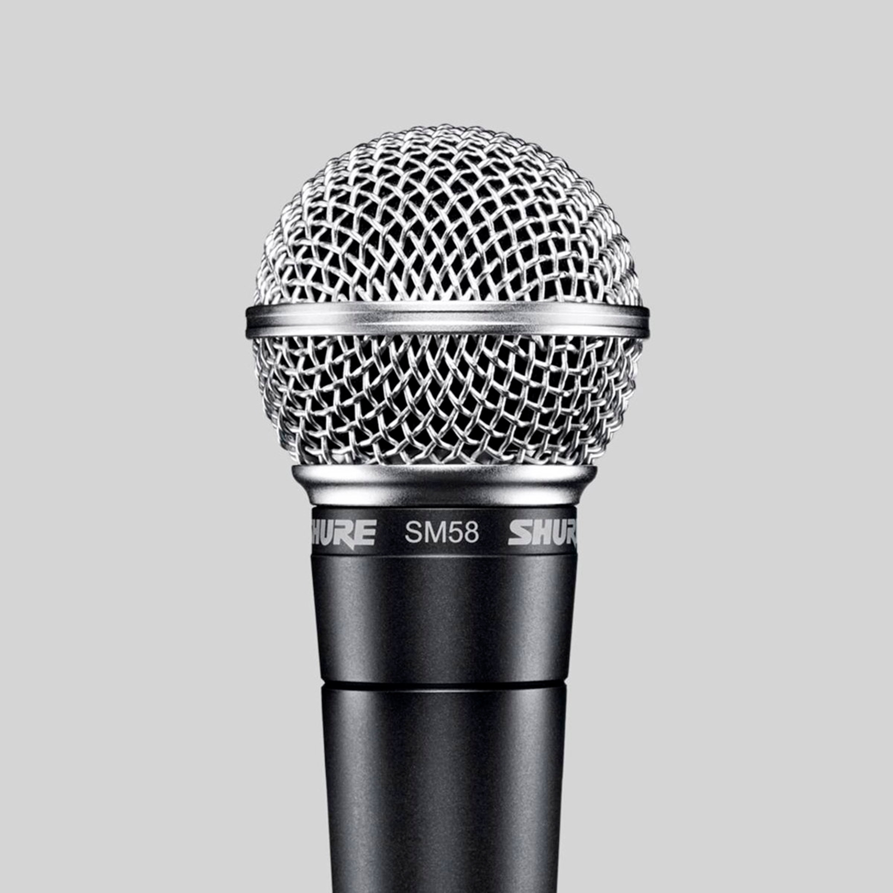 Shure SM58 micro dynamique cardioïde unidirectionnel pour voix