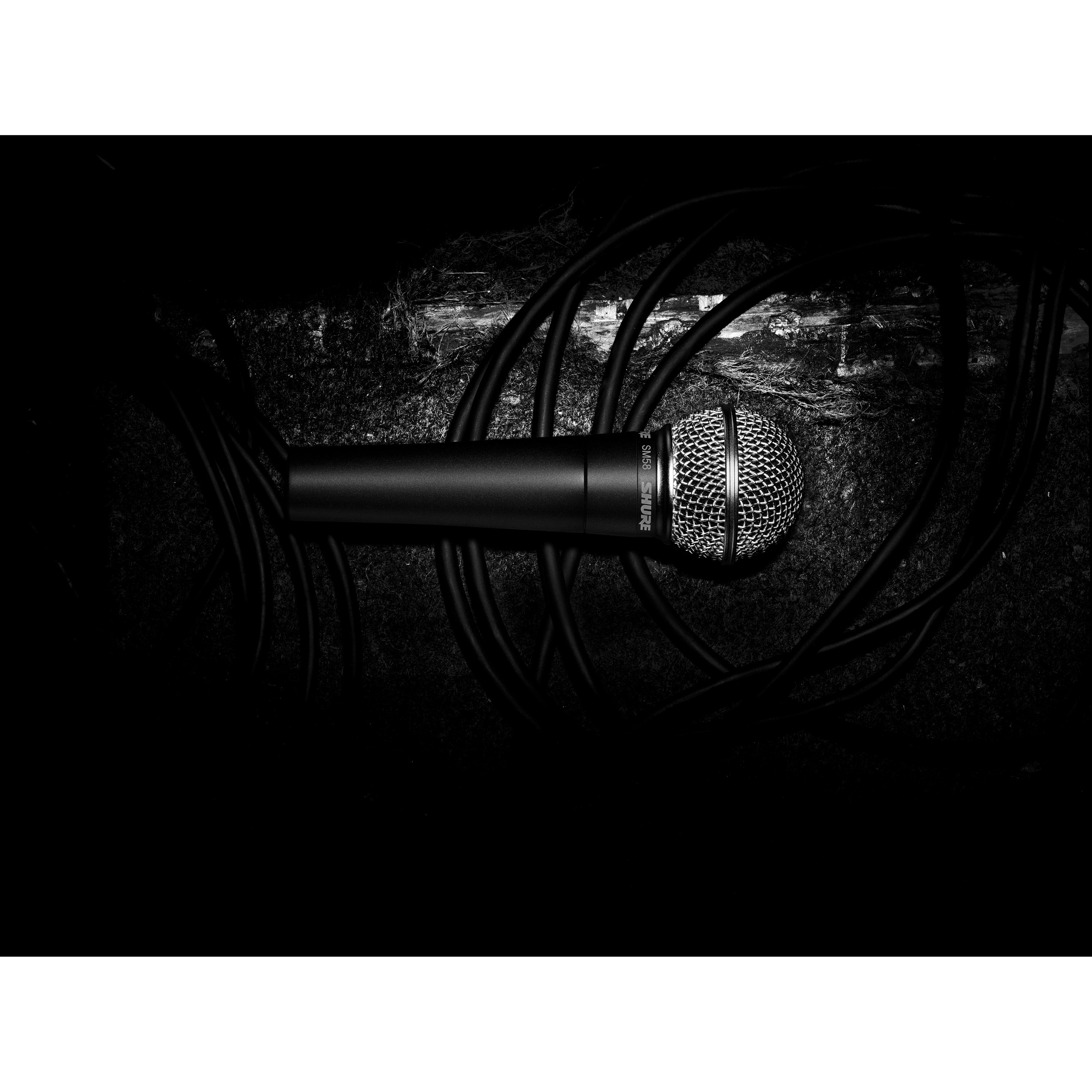 Shure SM58 micro dynamique cardioïde unidirectionnel pour voix