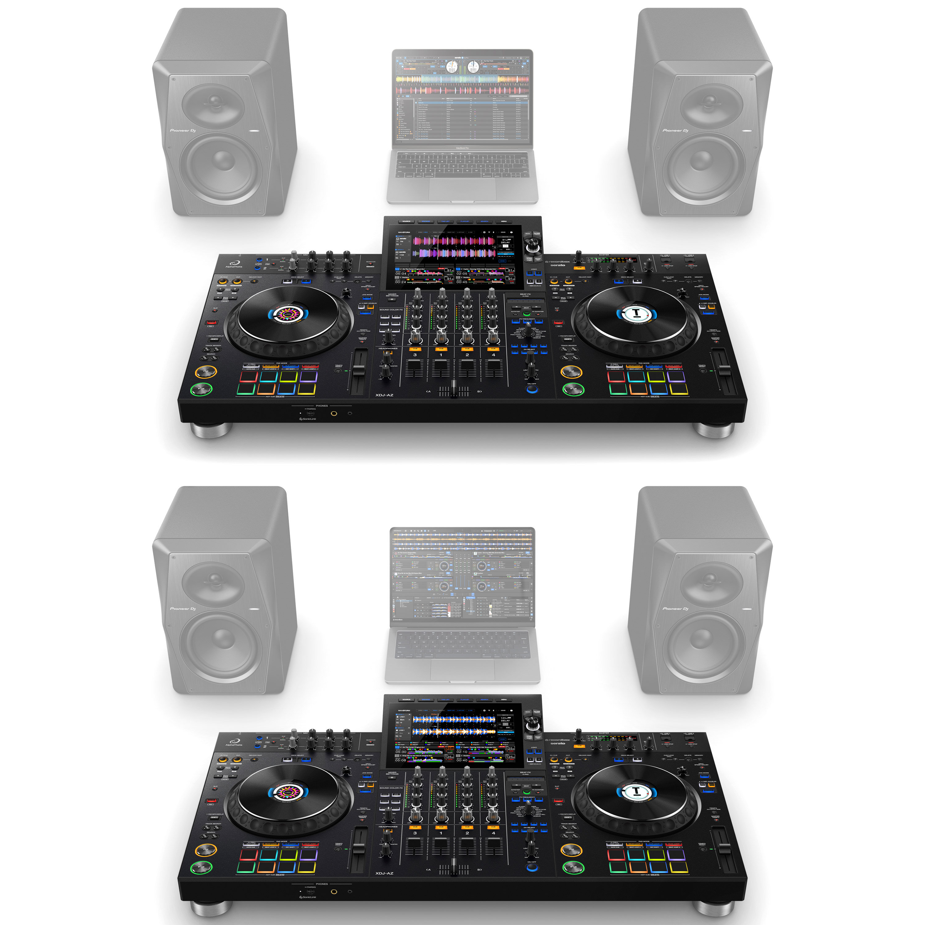 Pioneer DJ Pack XDJ-AZ + Classic 5 Pack - Contrôleur DJ autonome ...