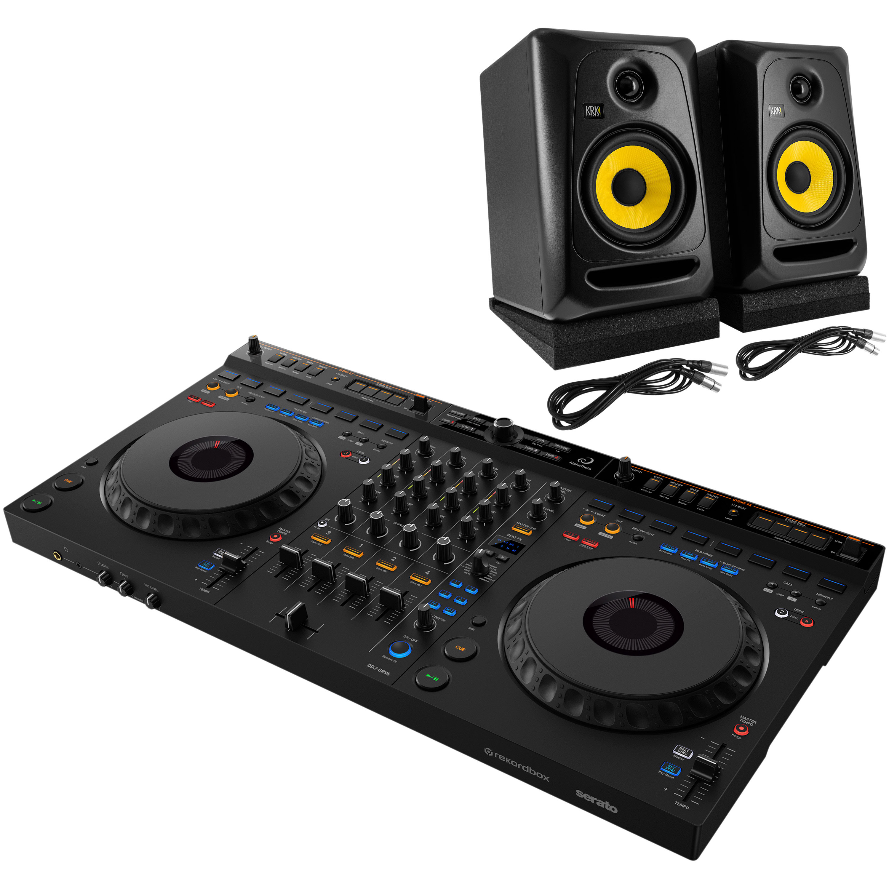 Pioneer DJ Pack DDJ-GRV6 + Classic 5 Pack - Contrôleur DJ USB SonoVente.com