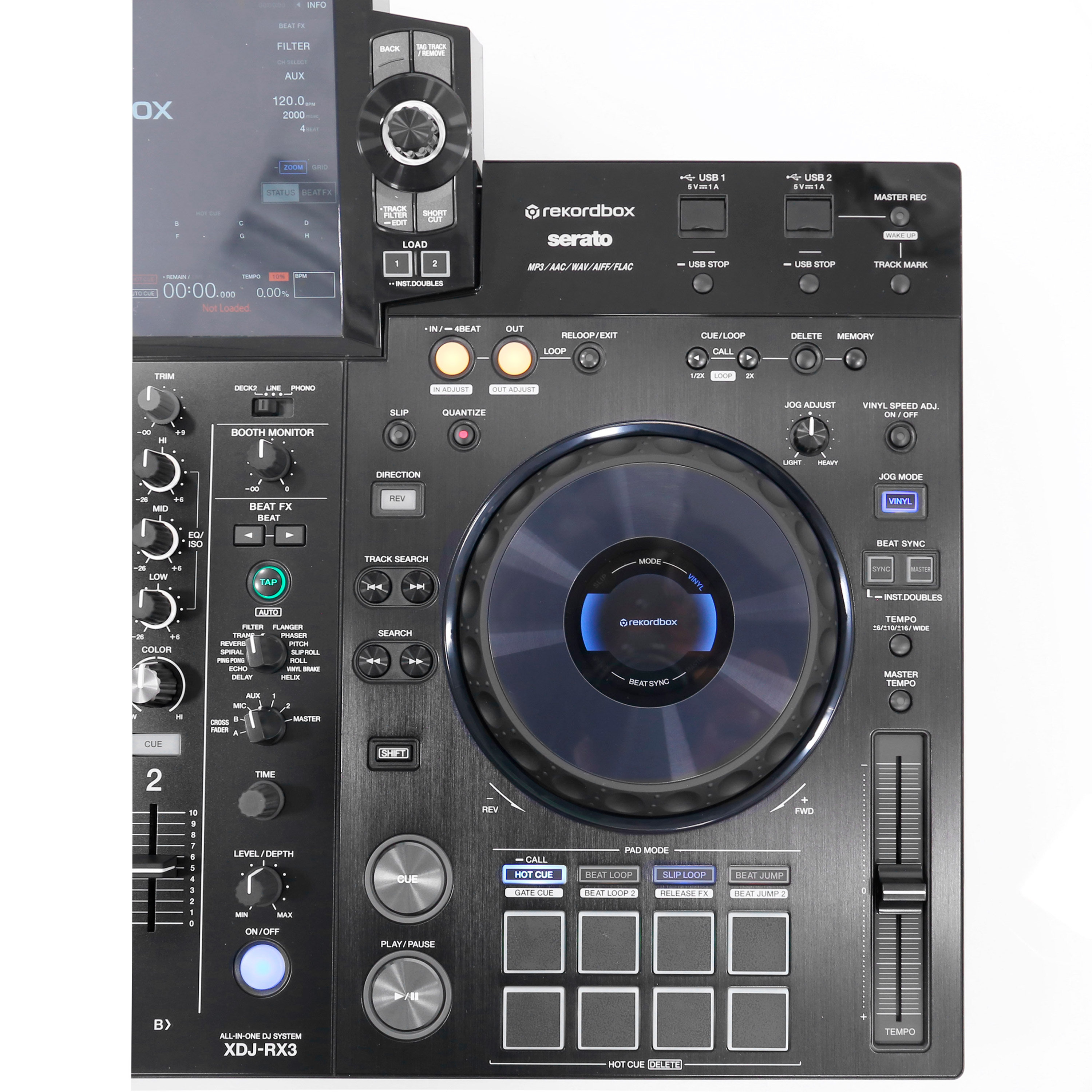 Pioneer DJ Pack XDJ-RX3 + Flight case Elite - Contrôleur DJ autonome ...