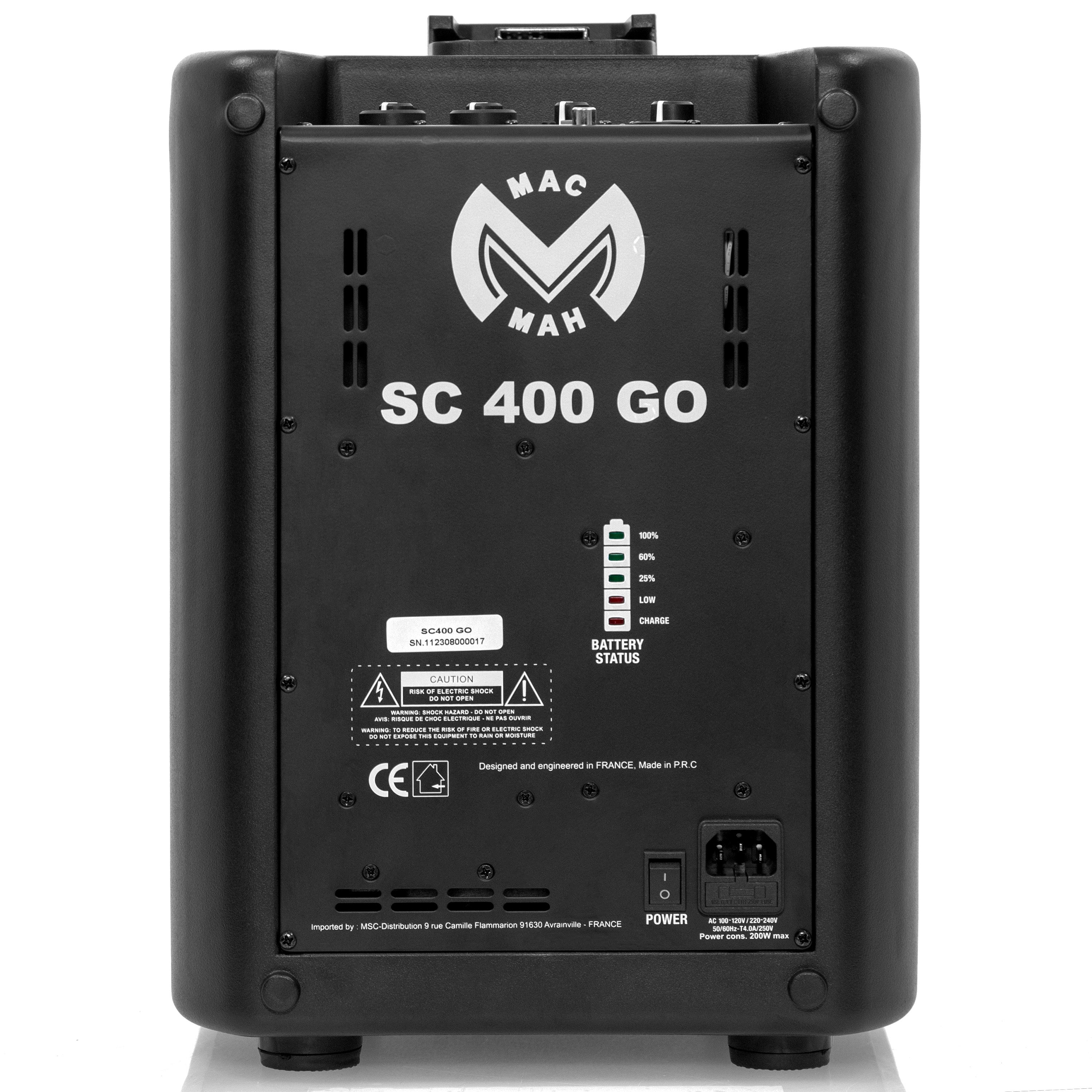 Mac Mah Pack SC-400 GO + Micro main sans fil Mac Mah - Sistema de ...