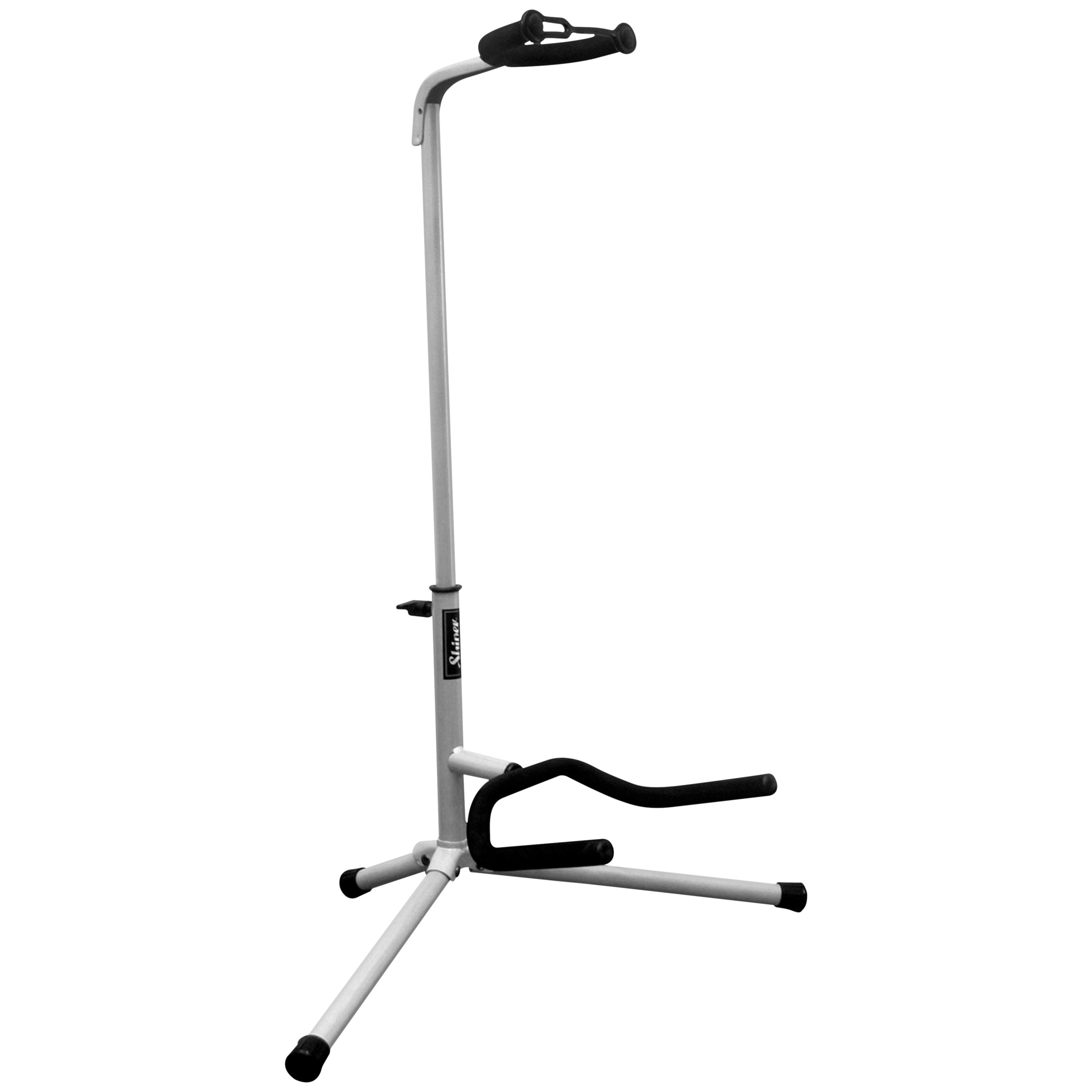 Shiver Stand guitare col de cygne basic Argent - Stands / supports ...