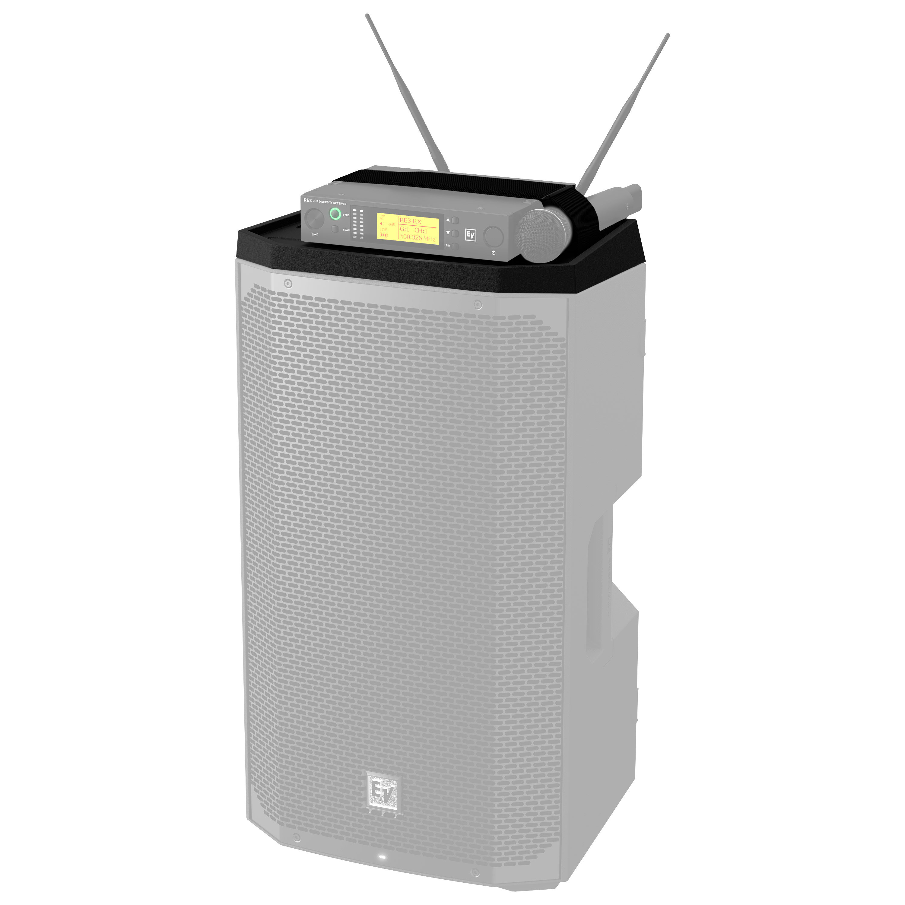 Electro-Voice Pack autonome Everse 12 Black + 2 Micros Serre-tête sans ...