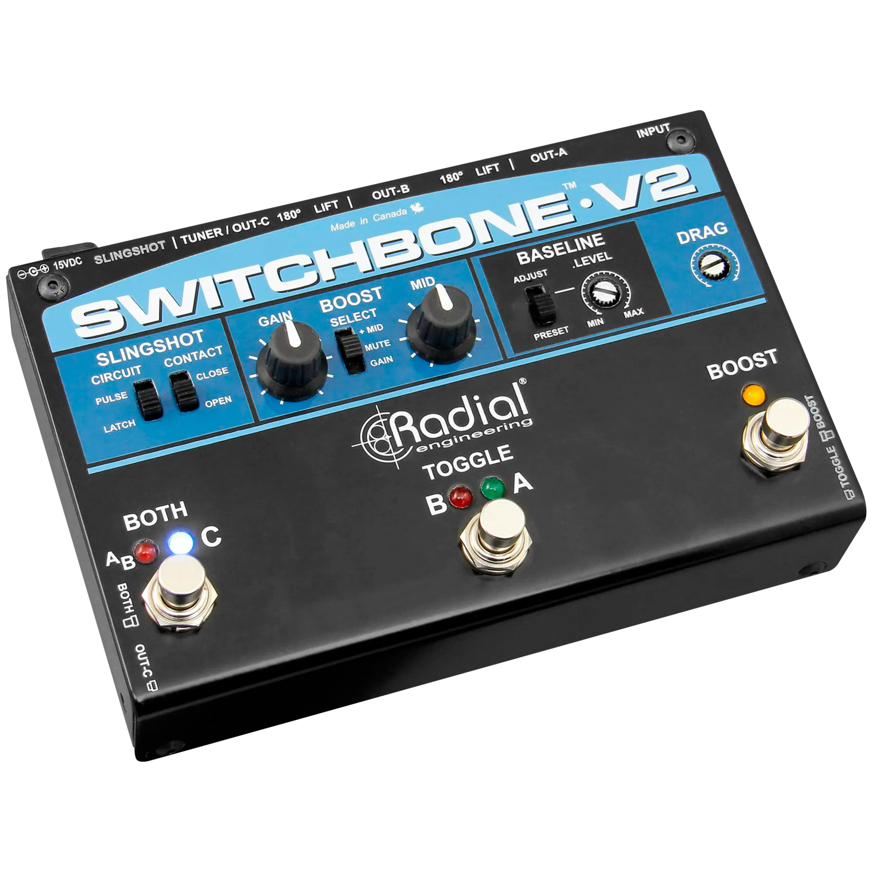Radial Tonebone Switchbone V2 - Footswitch SonoVente.com