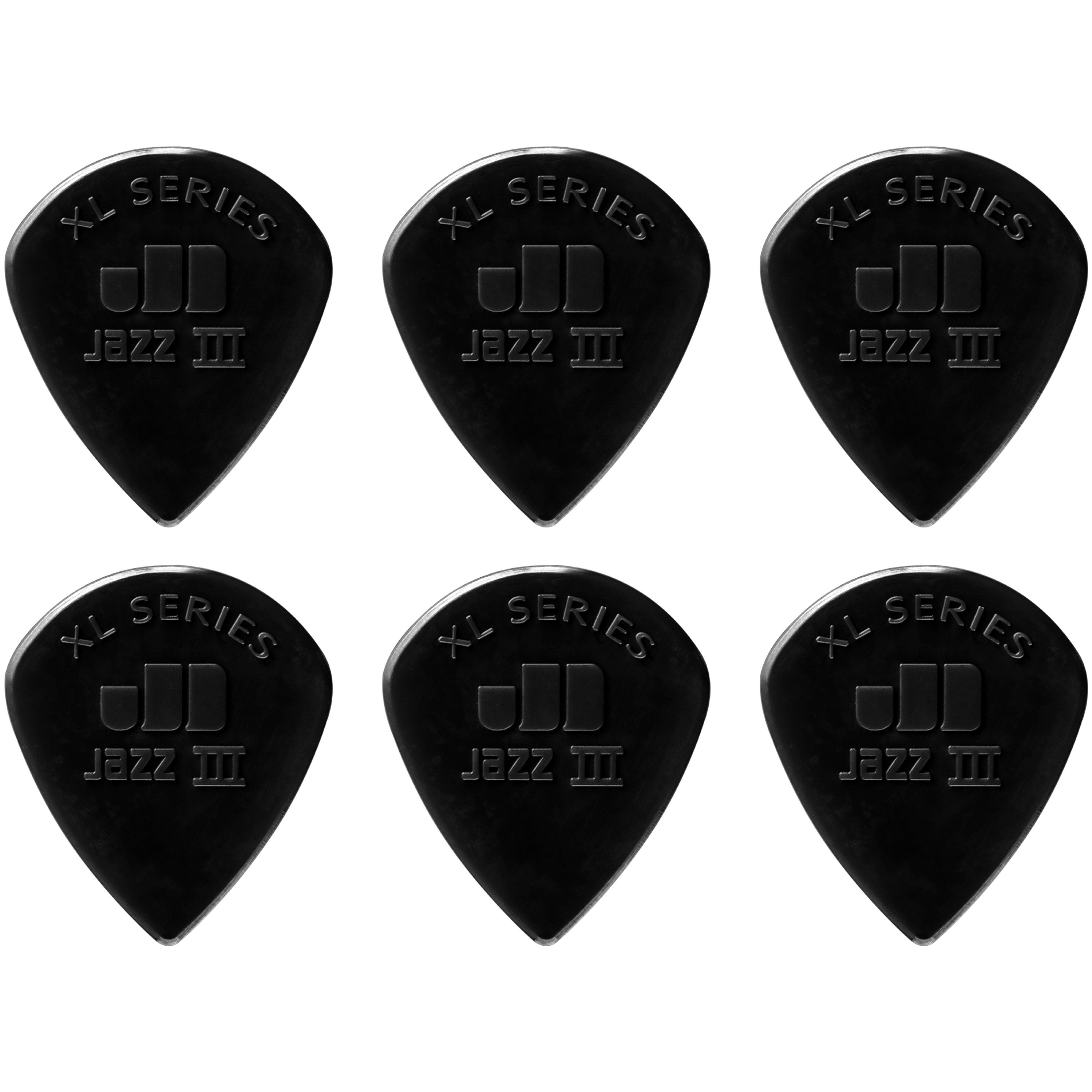 Dunlop 47PXLS Jazz III XL stiffo 1,38 mm Sachet 6 - Médiators SonoVente.com