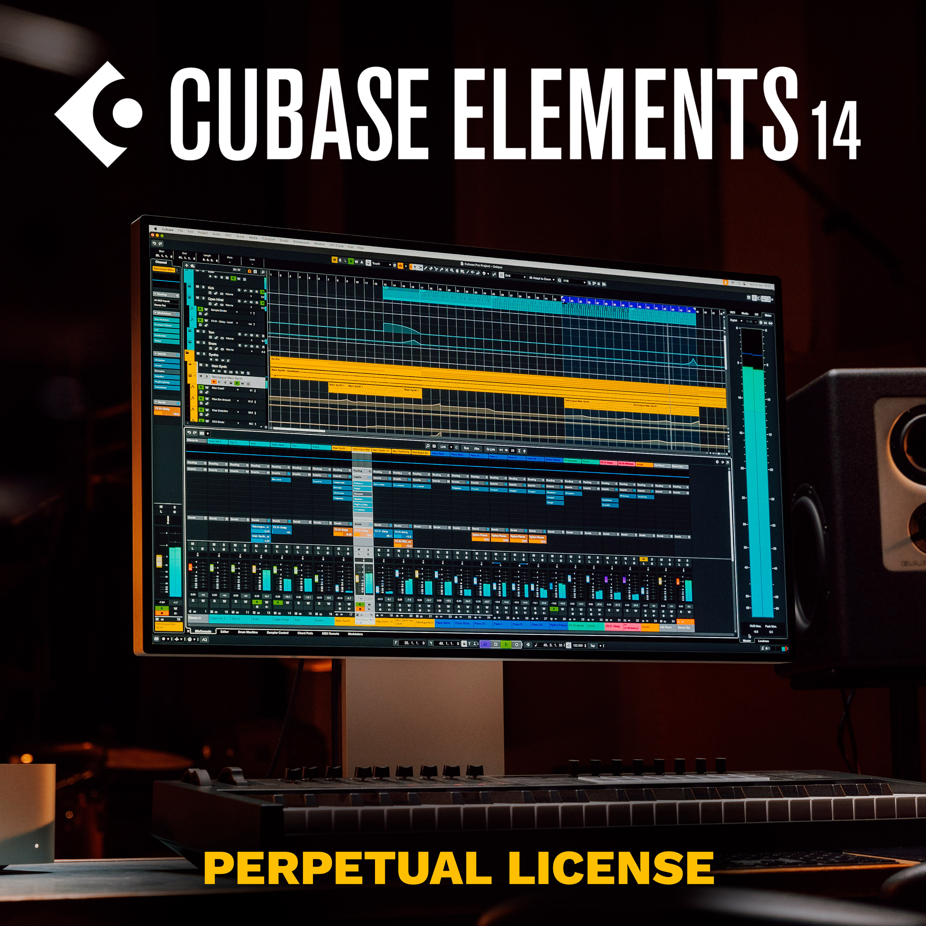 Steinberg Download Cubase Elements 14 - Logiciel séquenceur ...