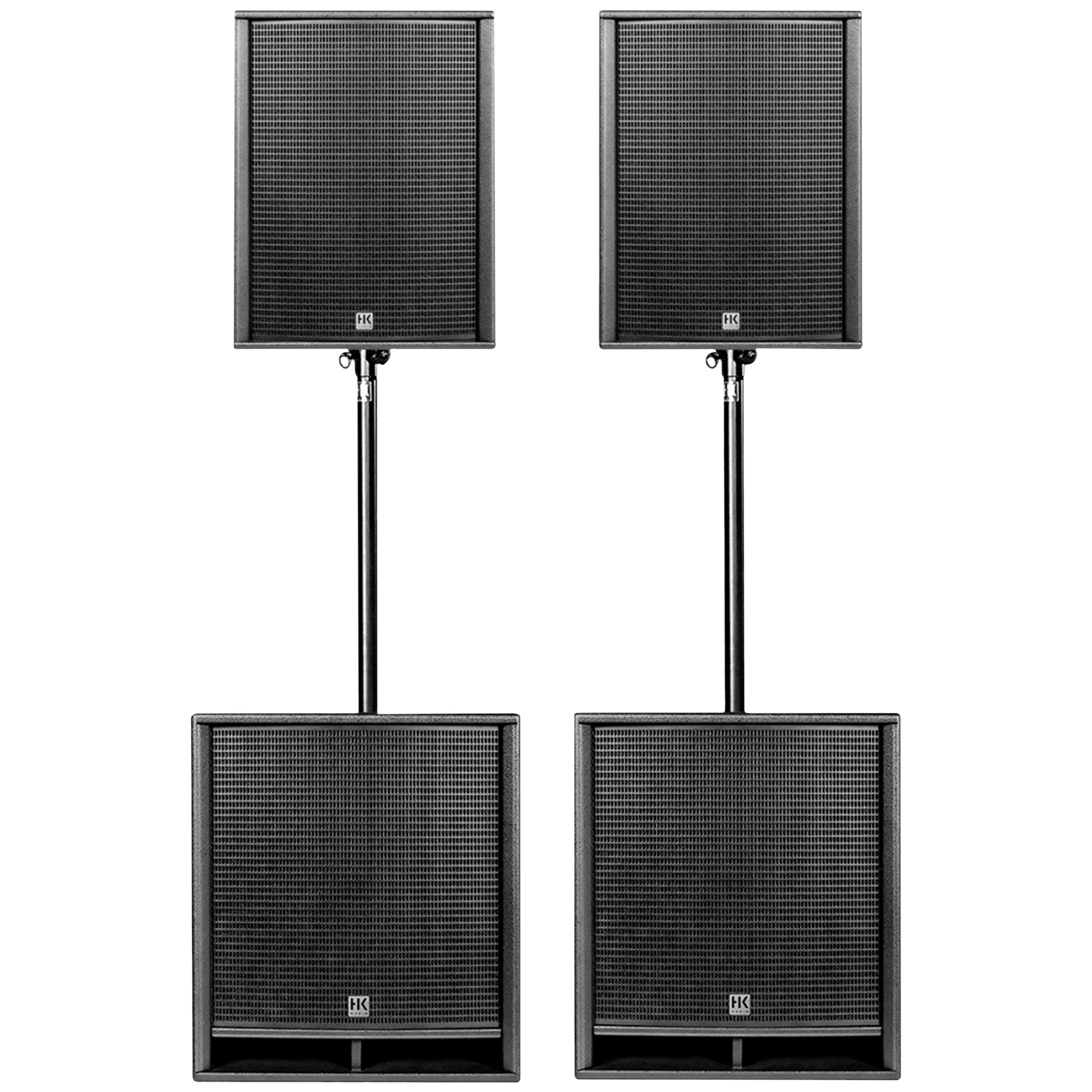 HK Audio PREMIUM Pro D2 Pack 1518 - Luidspreker - Versterkt systeem ...