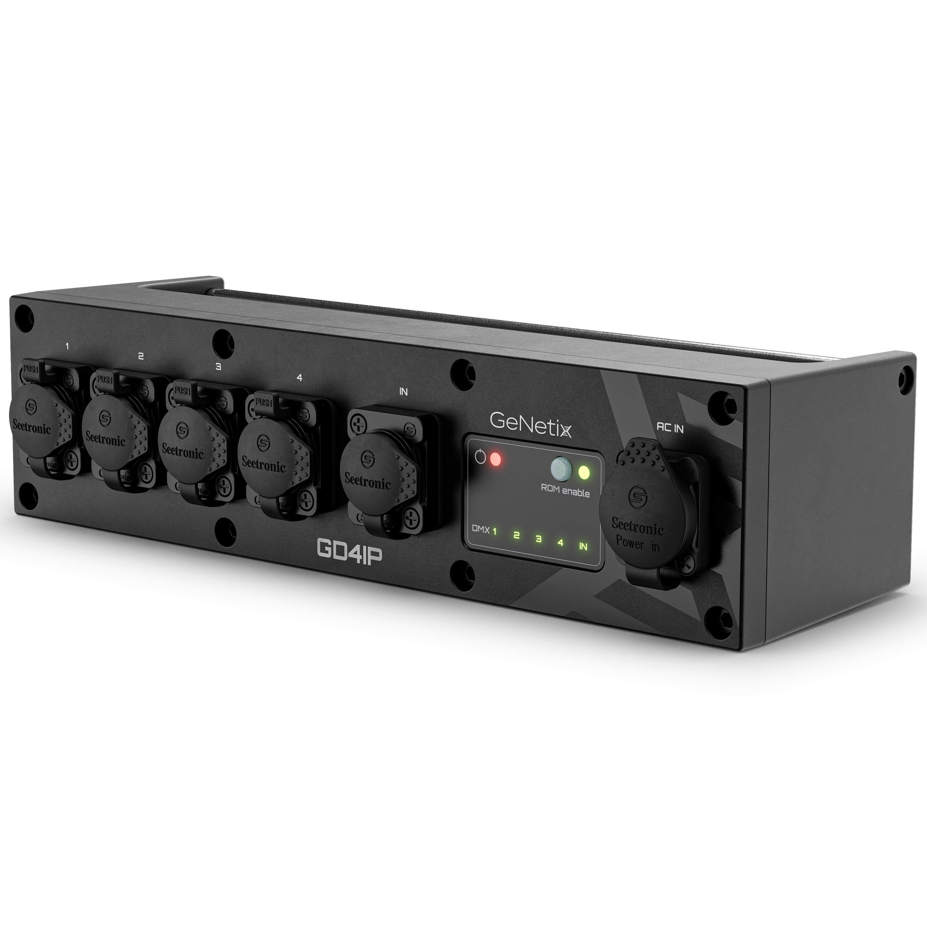 ChamSys GeNetix GN4IP 4 port DMX Splitter - Splitters DMX SonoVente.com