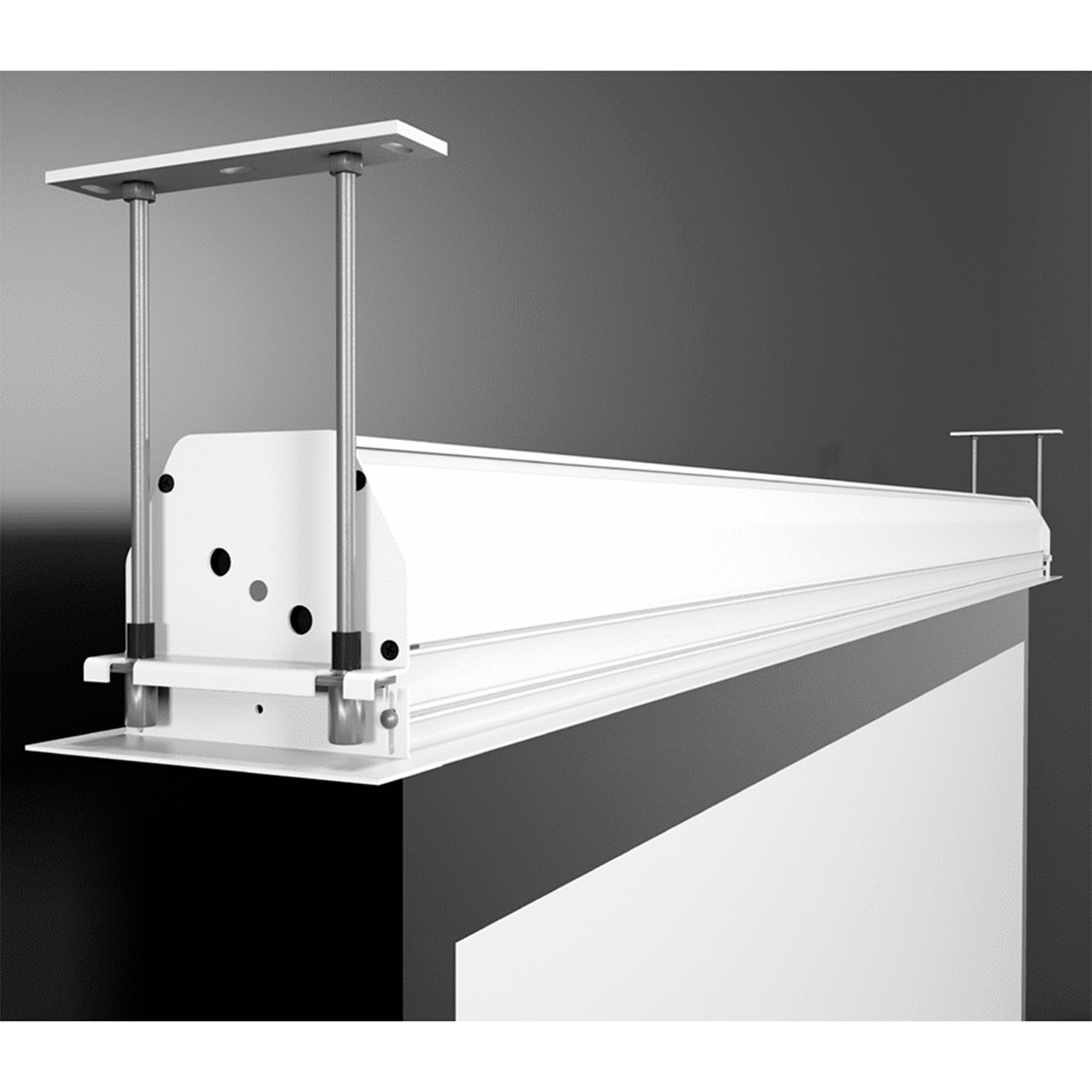 Screenline Inceiling 350x197 Blanc Dos Noir 16:9 - Videoprojectiescherm SonoVente.com - nl