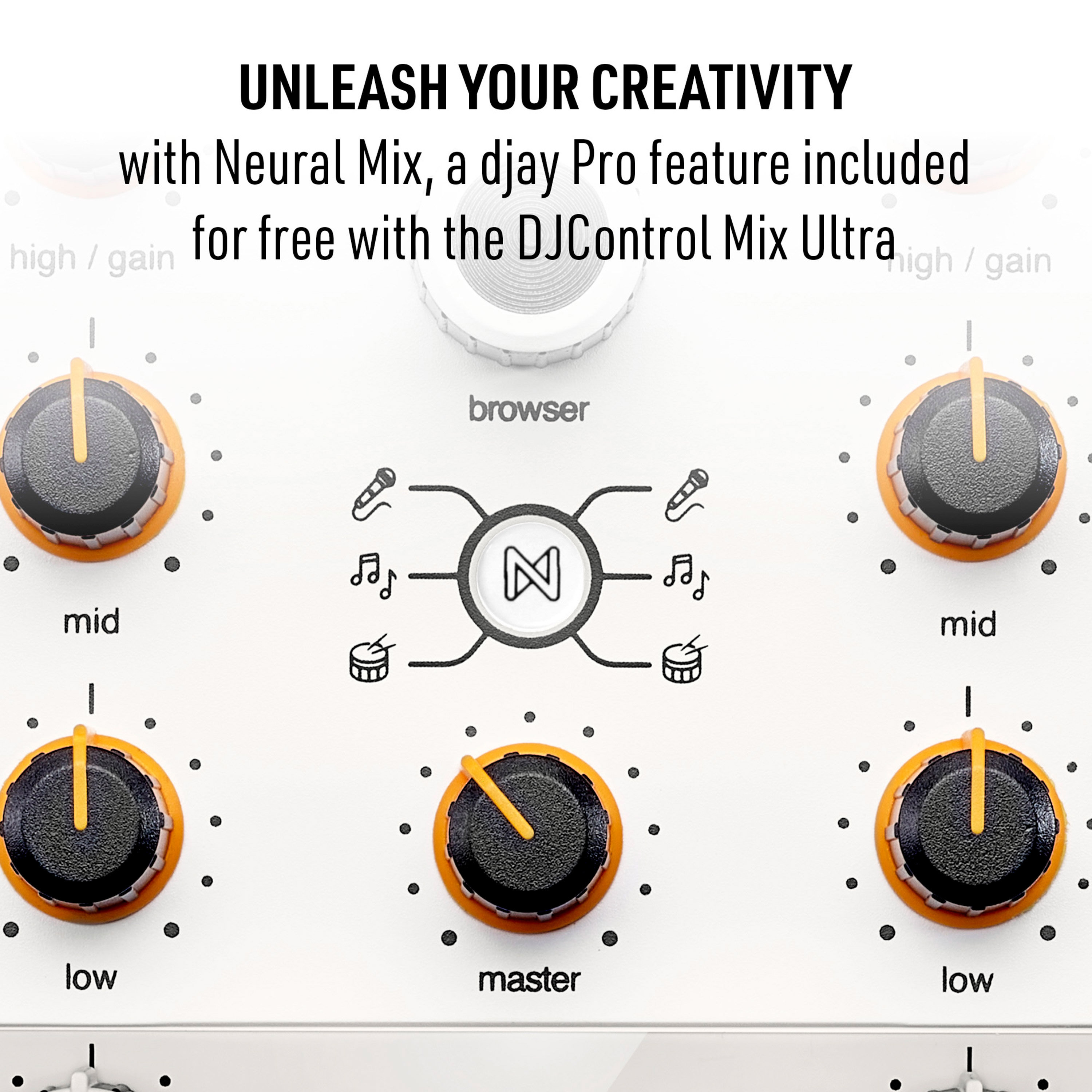 Hercules DJ DJControl Mix Ultra - Contrôleur DJ USB SonoVente.com