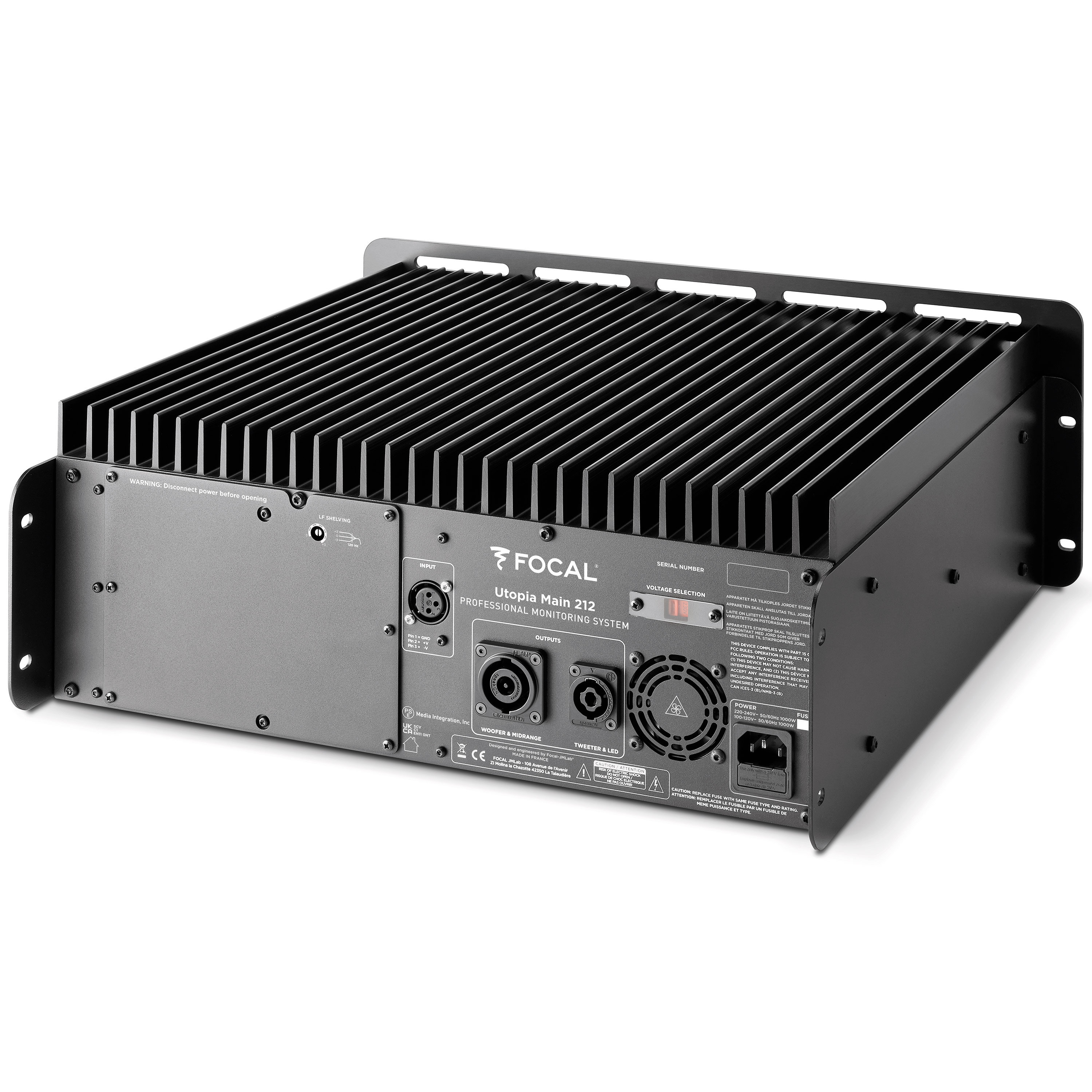 Focal Utopia Main 212 (la paire) - Enceinte de monitoring SonoVente.com