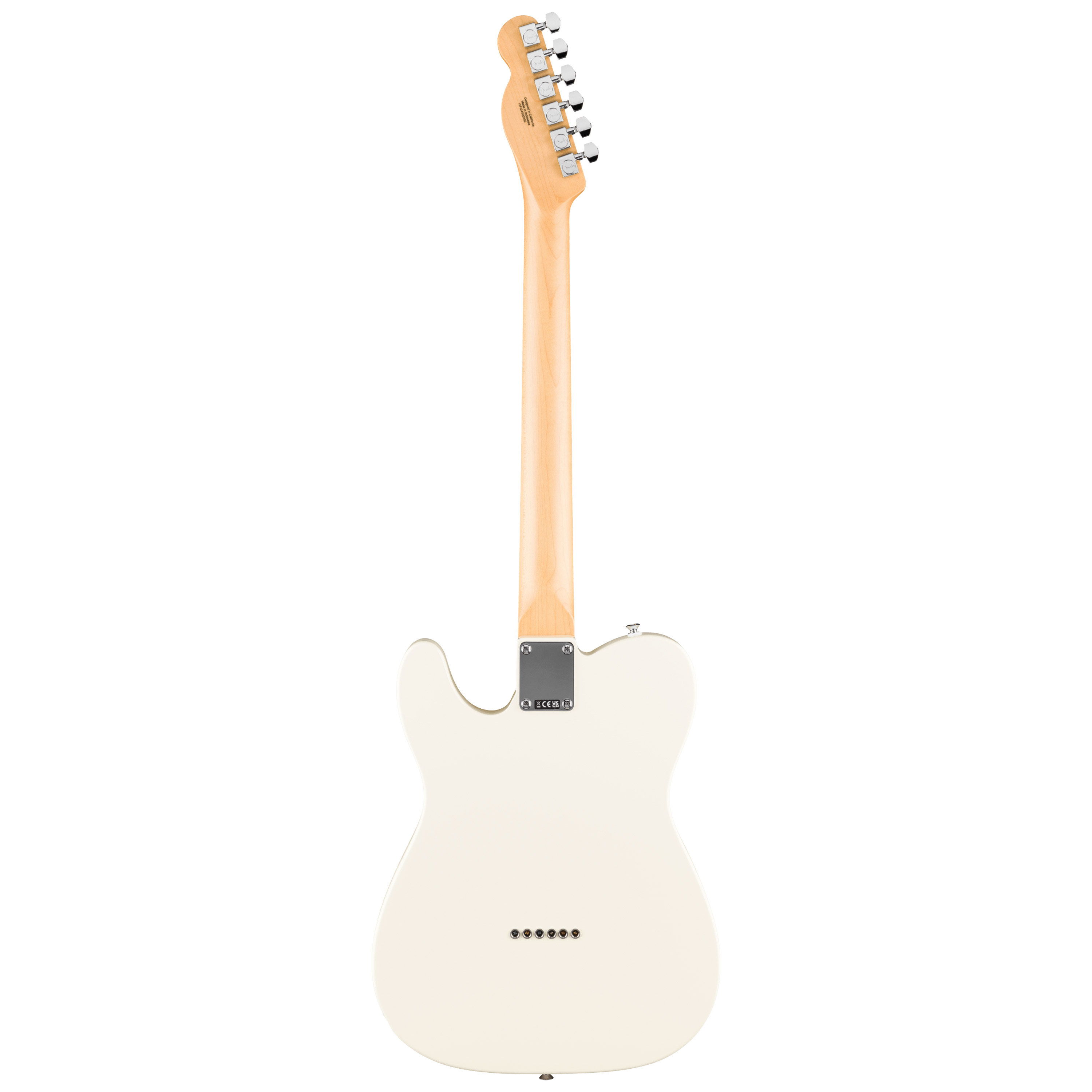 Fender Standard Telecaster RW Olympic White - Guitare forme T SonoVente.com
