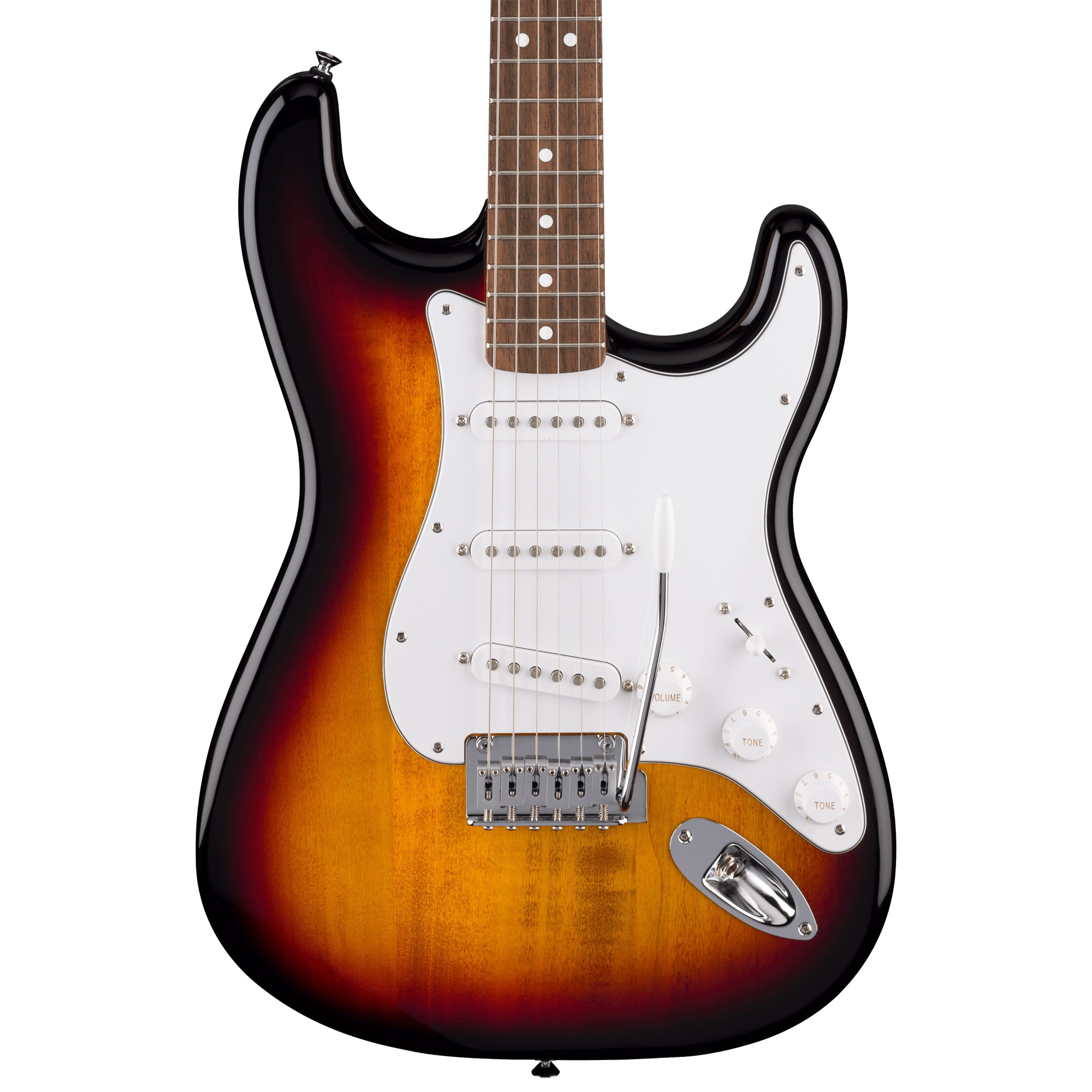 Fender Standard Stratocaster SSS LRL 3-Color Sunburst - Guitare forme ...