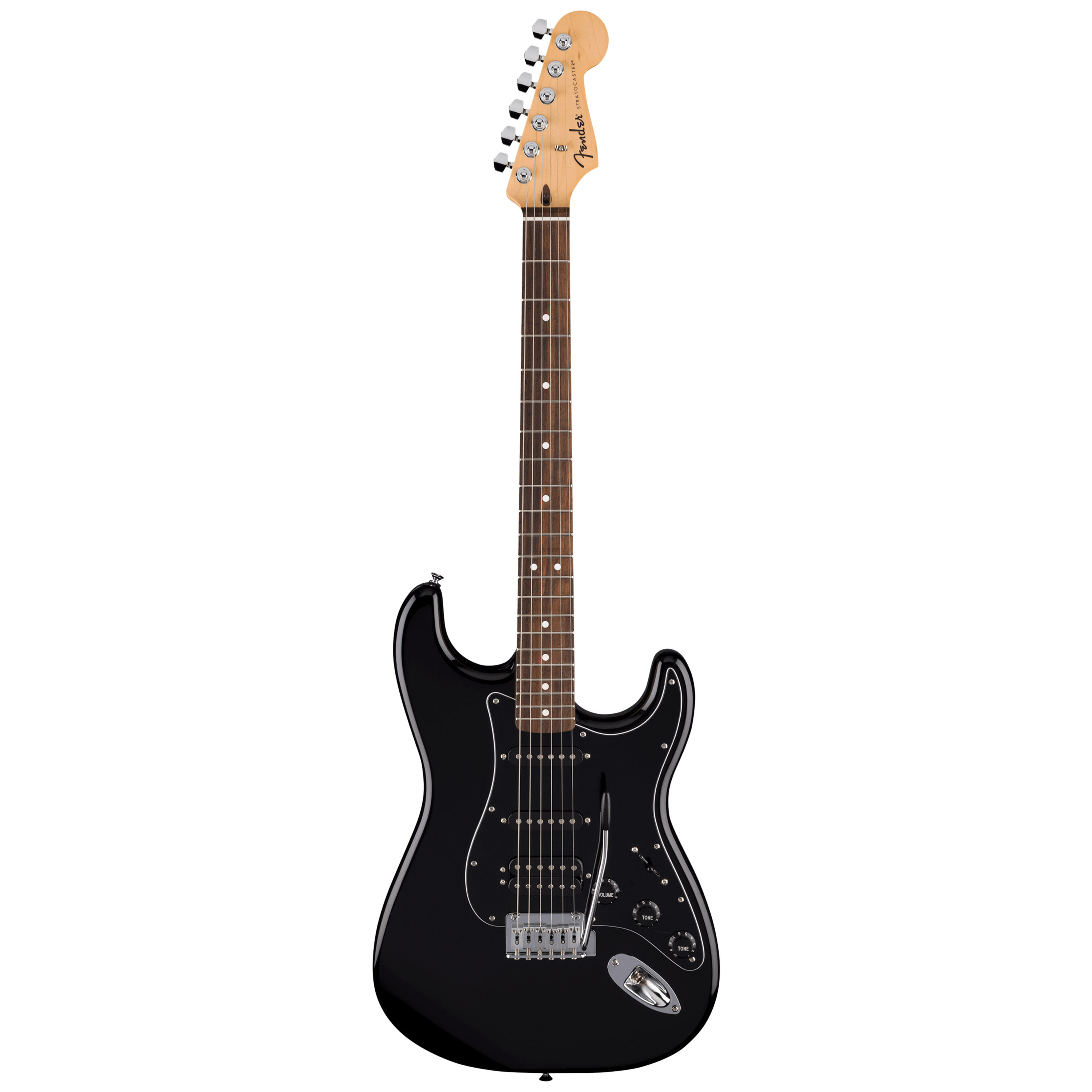 Fender Standard Stratocaster HSS LRL Black - ST Style Guitar SonoVente ...