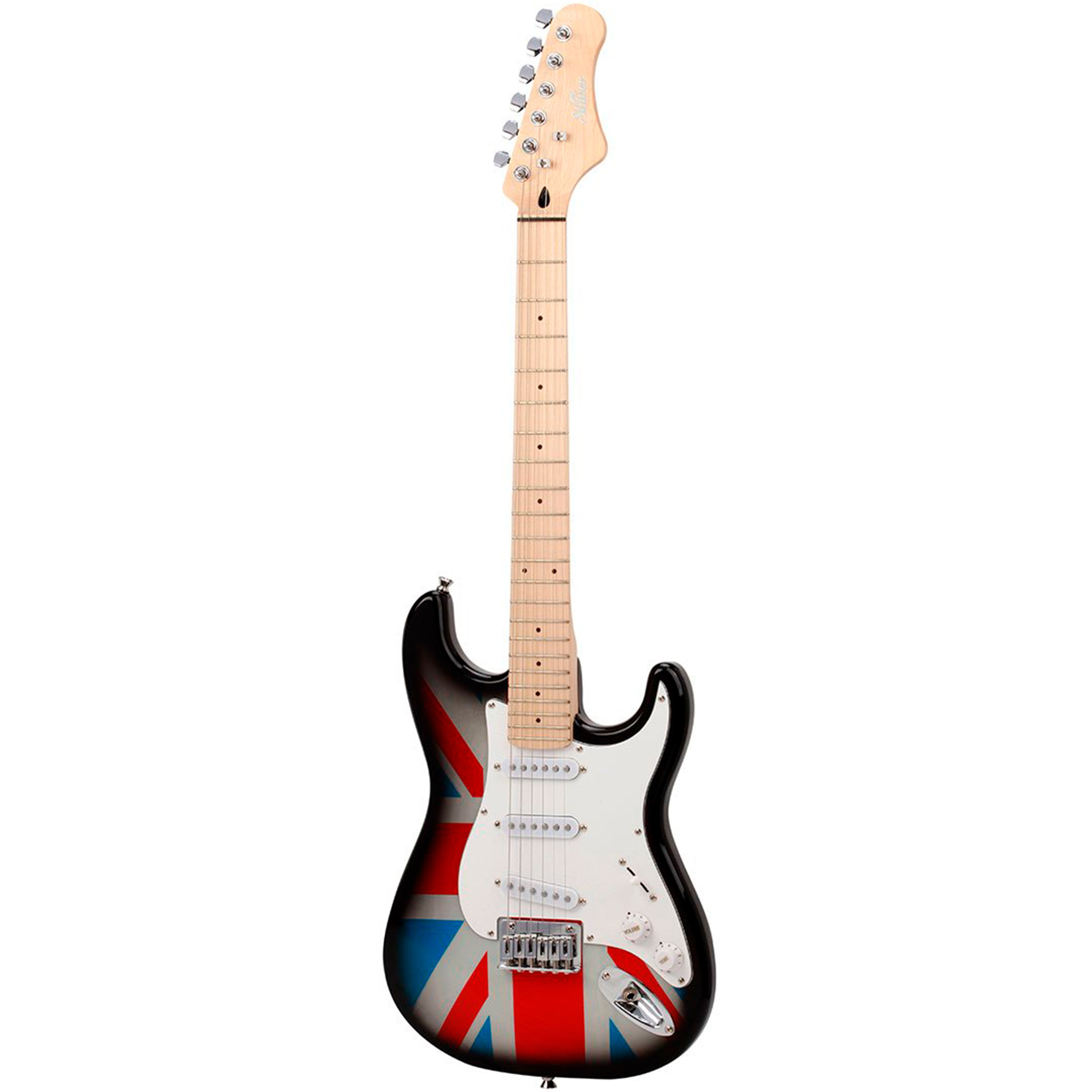 Shiver GES Baby Union Jack - Guitare électrique enfant SonoVente.com
