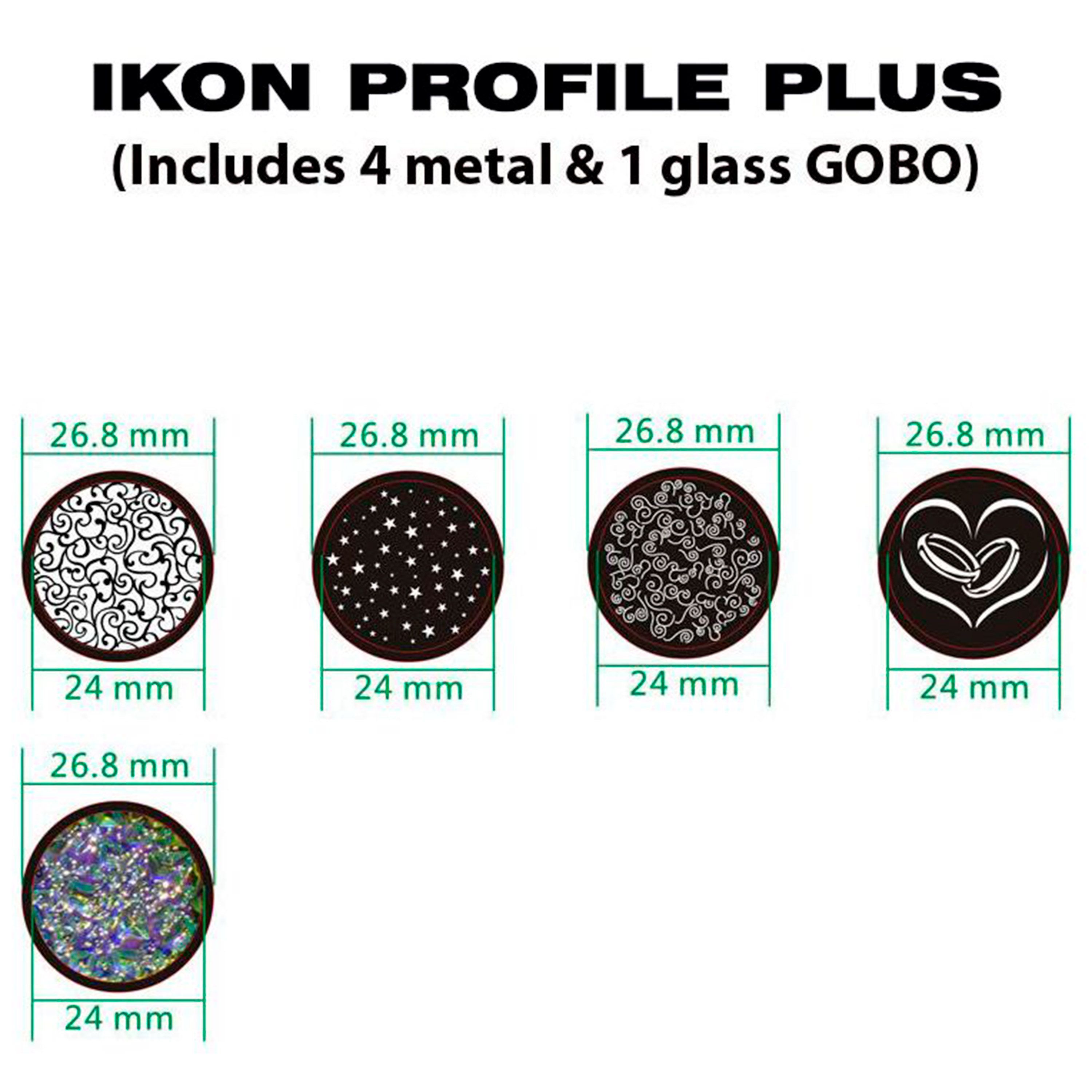 Eliminator Lighting Ikon Profile Plus - Poursuite SonoVente.com