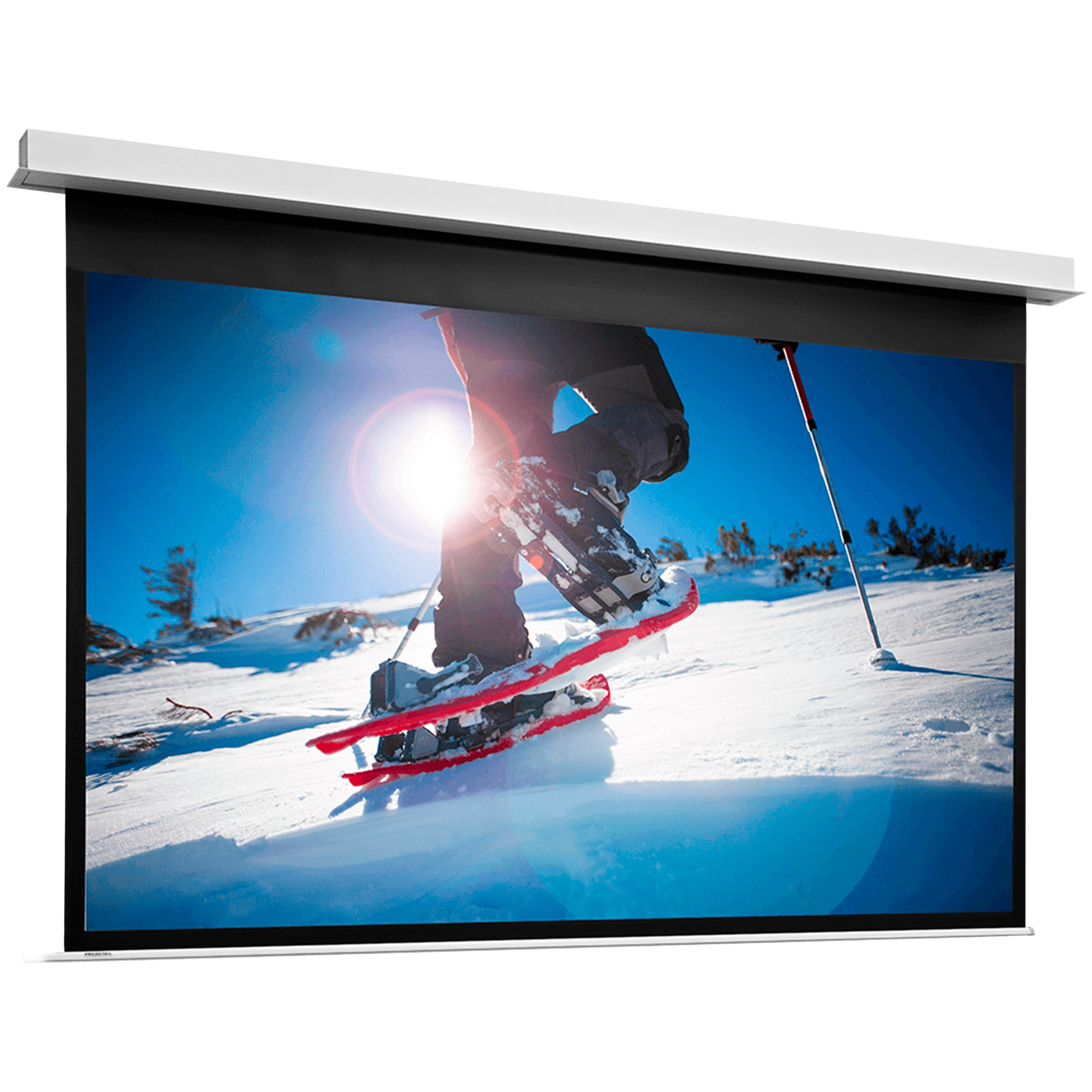 Projecta Descender Pro 240x208 Blanc Mat 4:3 - Écran vidéoprojecteur SonoVente.com