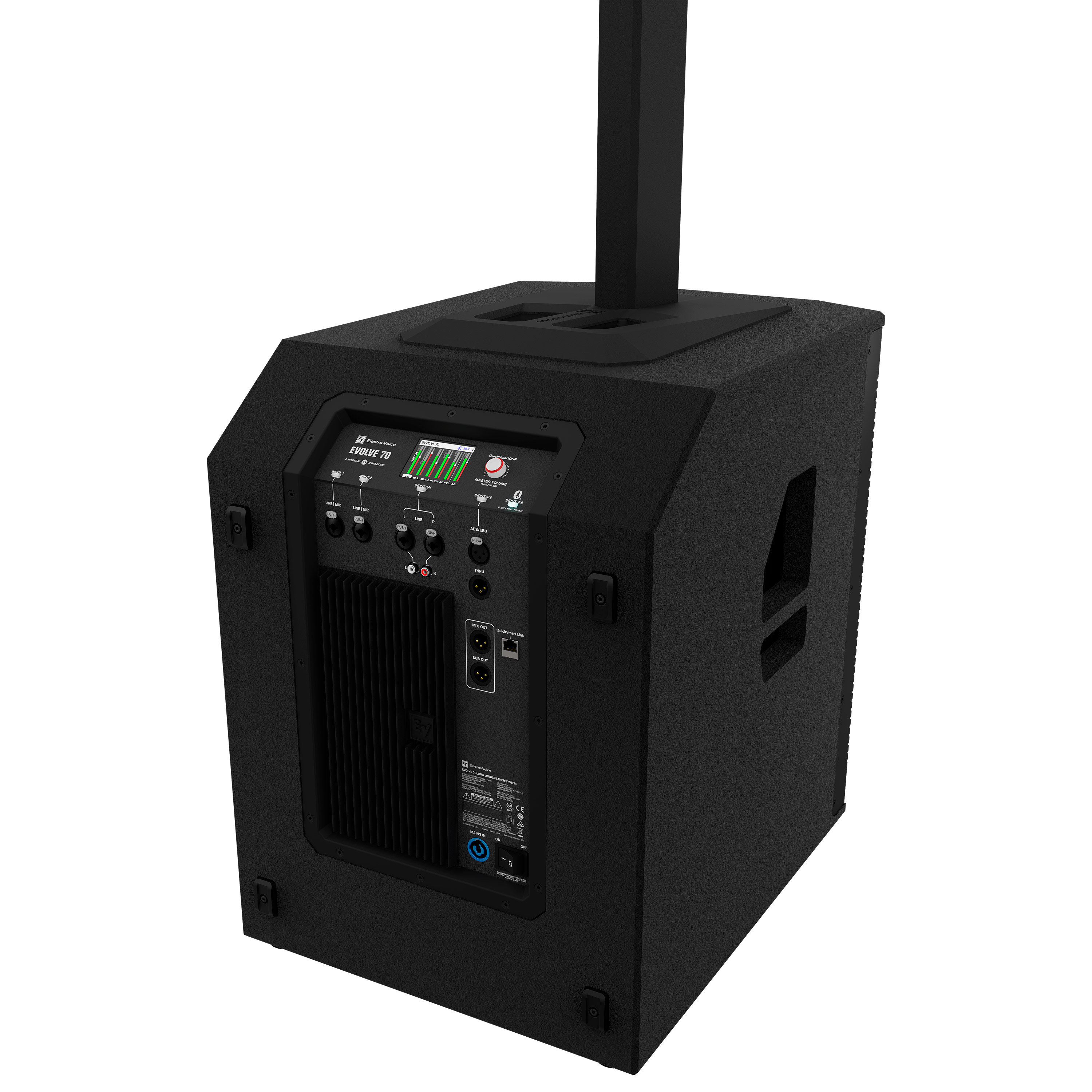 Electro-Voice EVOLVE 70 Black - Système colonne SonoVente.com