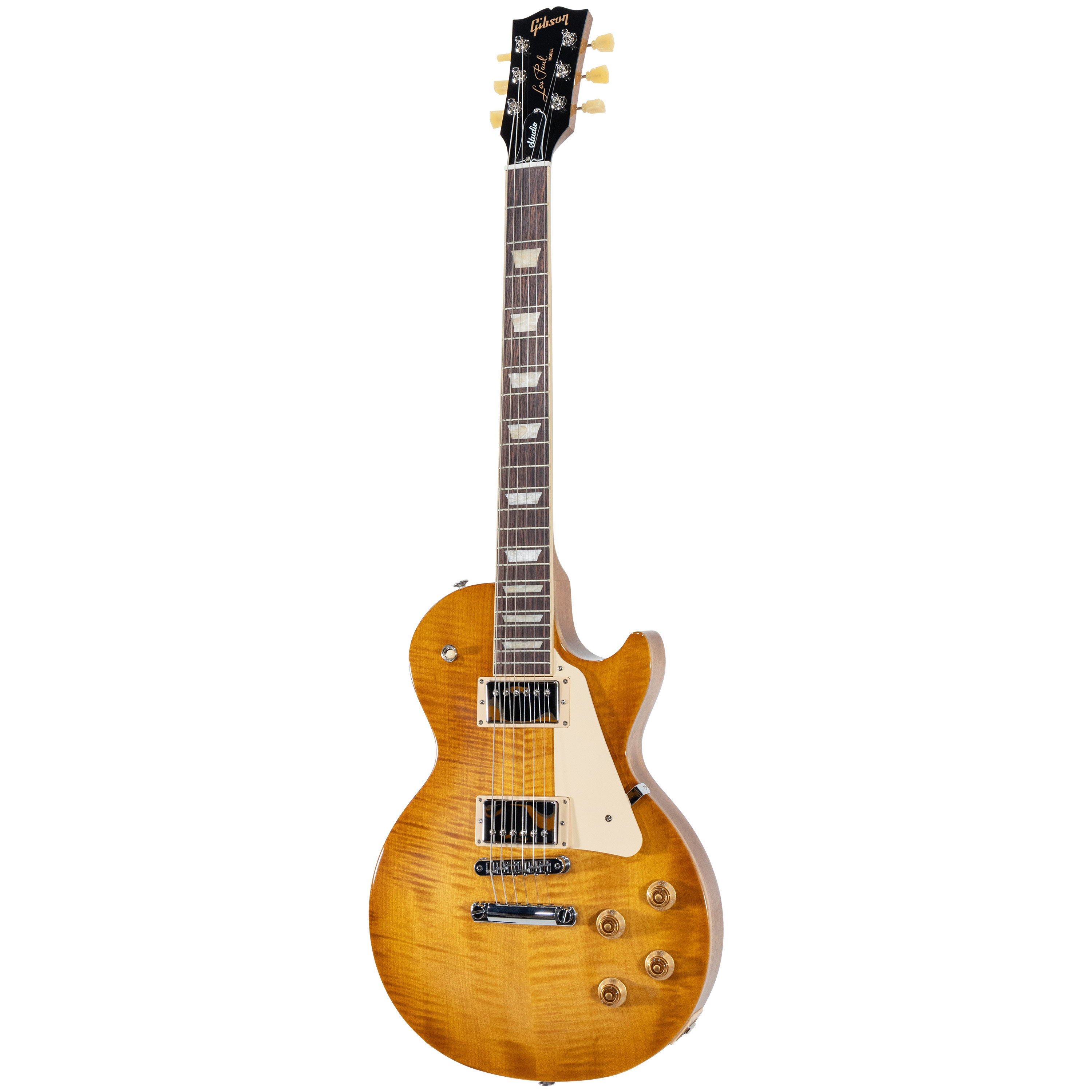 Gibson Les Paul Studio Figured Dirty Lemon Burst - Guitare forme LP ...