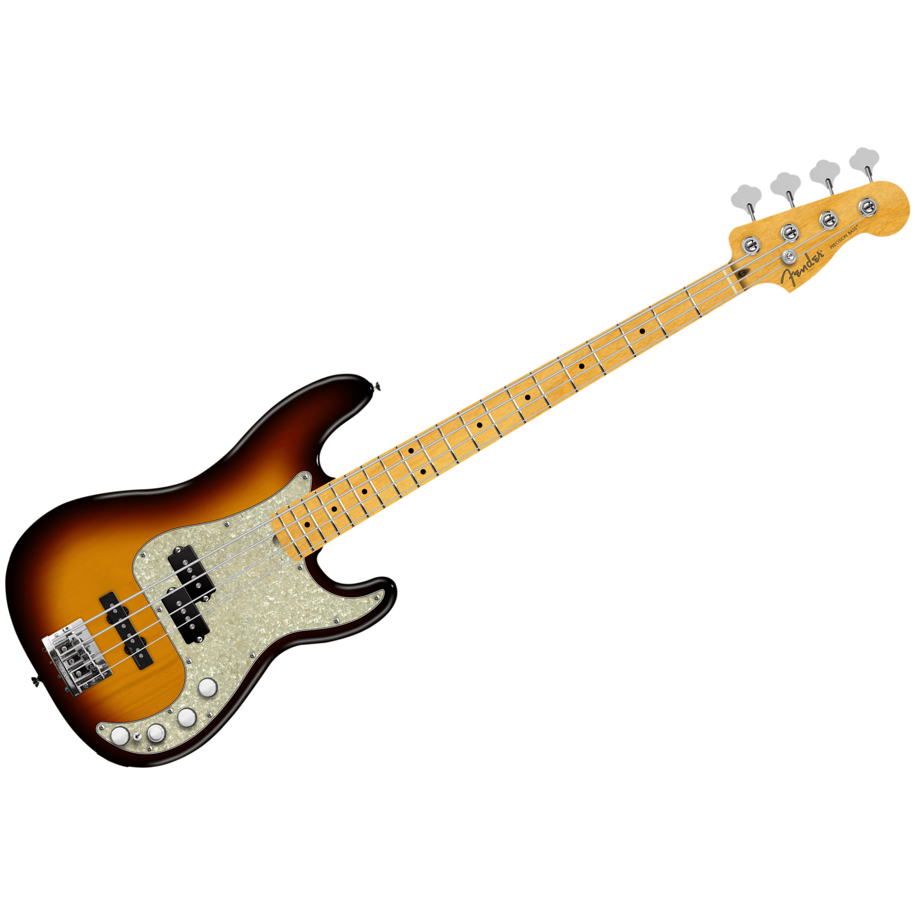 Fender Player II Modified Active Precision Bass Maple 3 Color Sunburst ...
