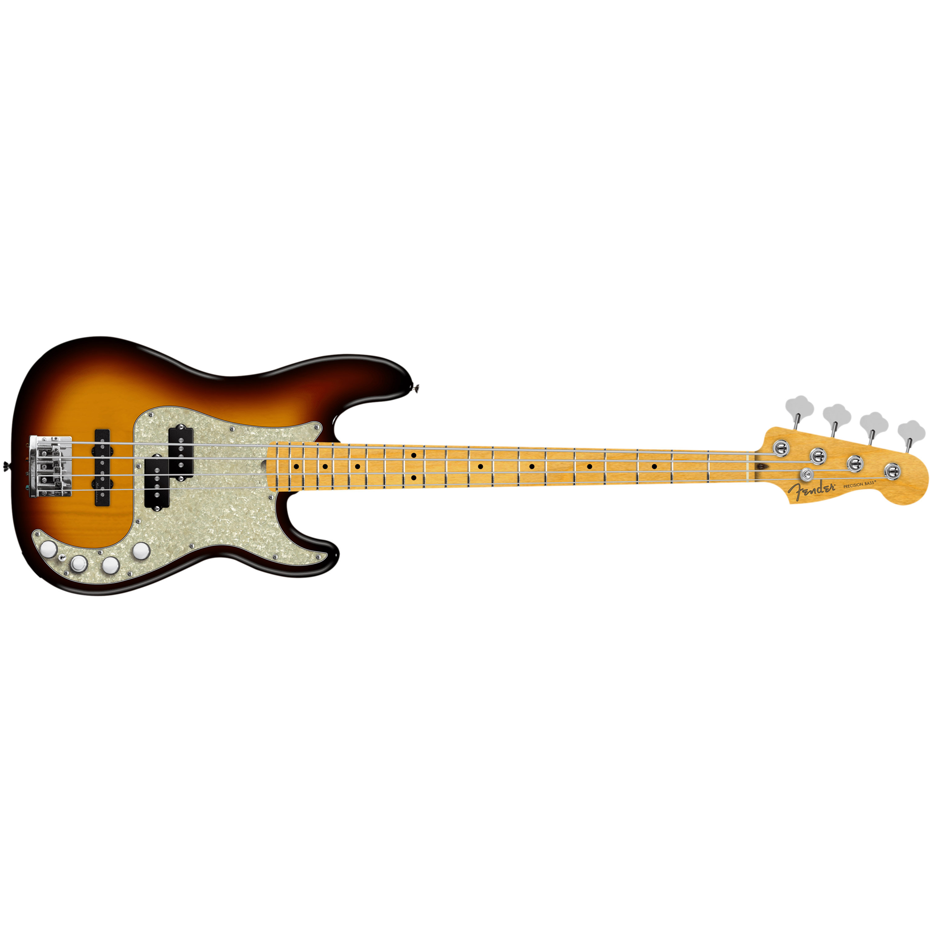Fender Player II Modified Active Precision Bass Maple 3 Color Sunburst ...