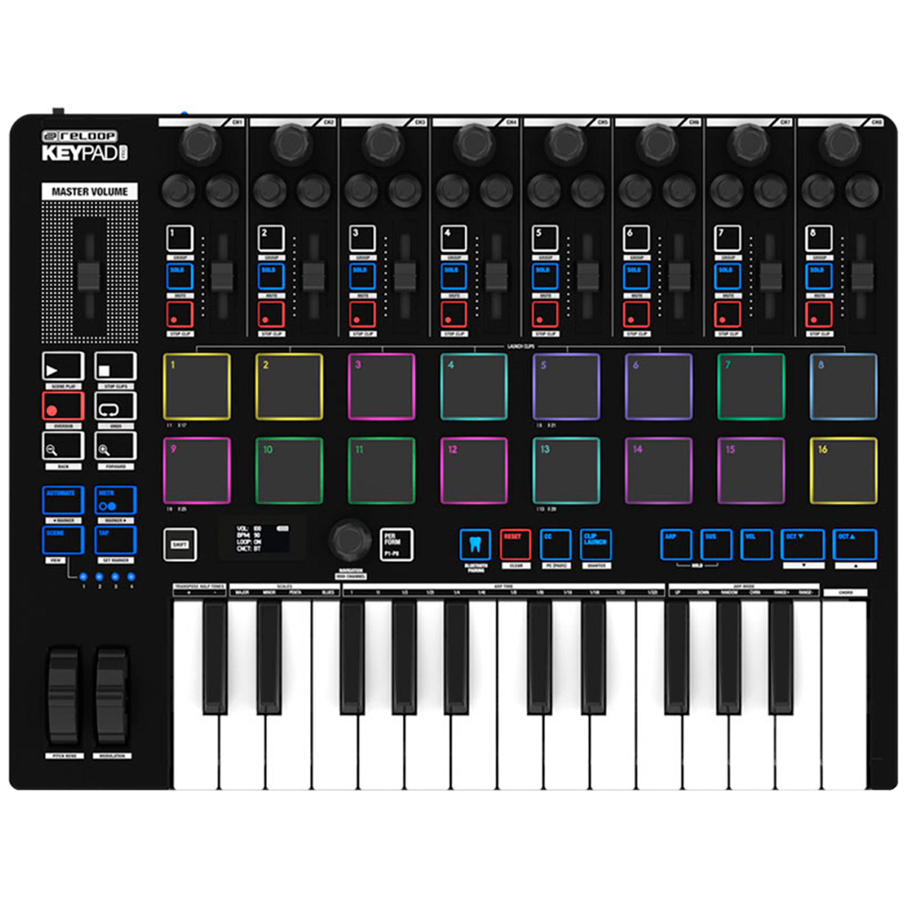 Reloop Keypad Pro - Clavier maître SonoVente.com