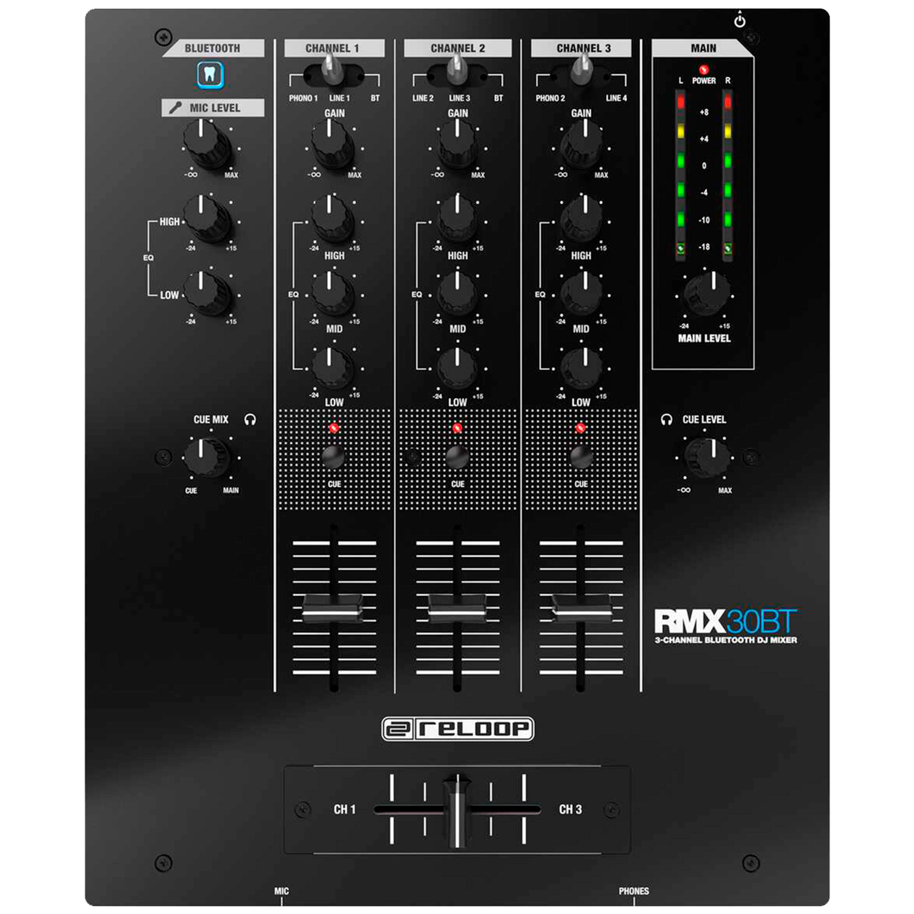 Reloop RMX-30 BT - Table de mixage DJ SonoVente.com