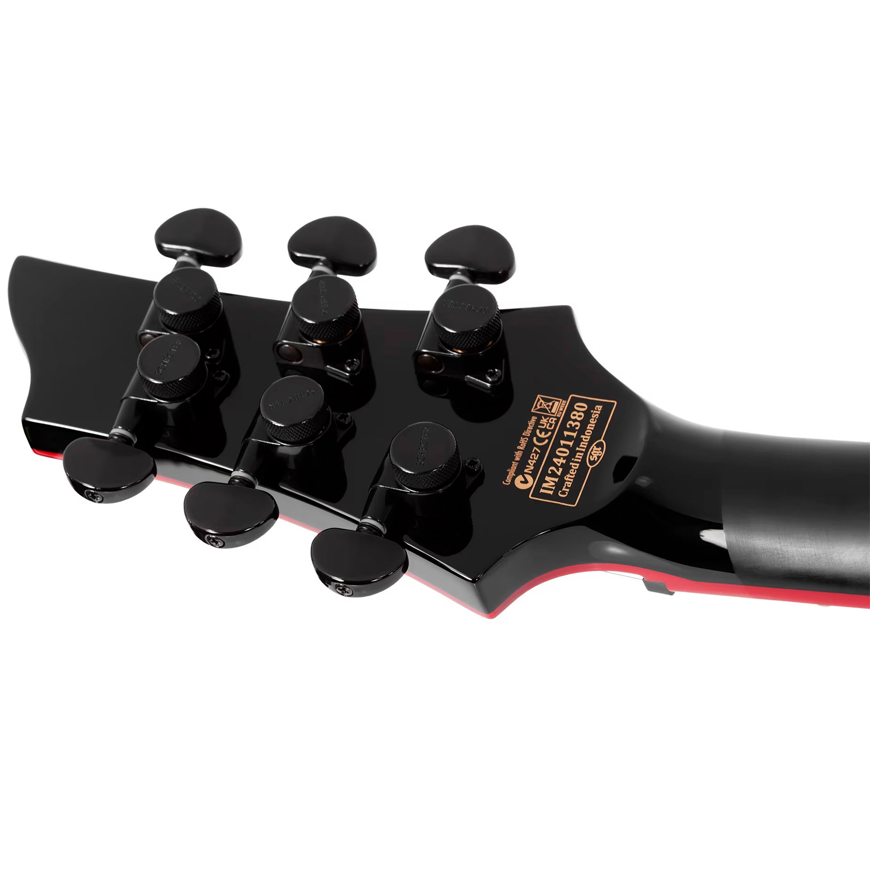 Schecter Sunset 6 Evertune EX Bariton Red Dawn - Metaal / moderne ...