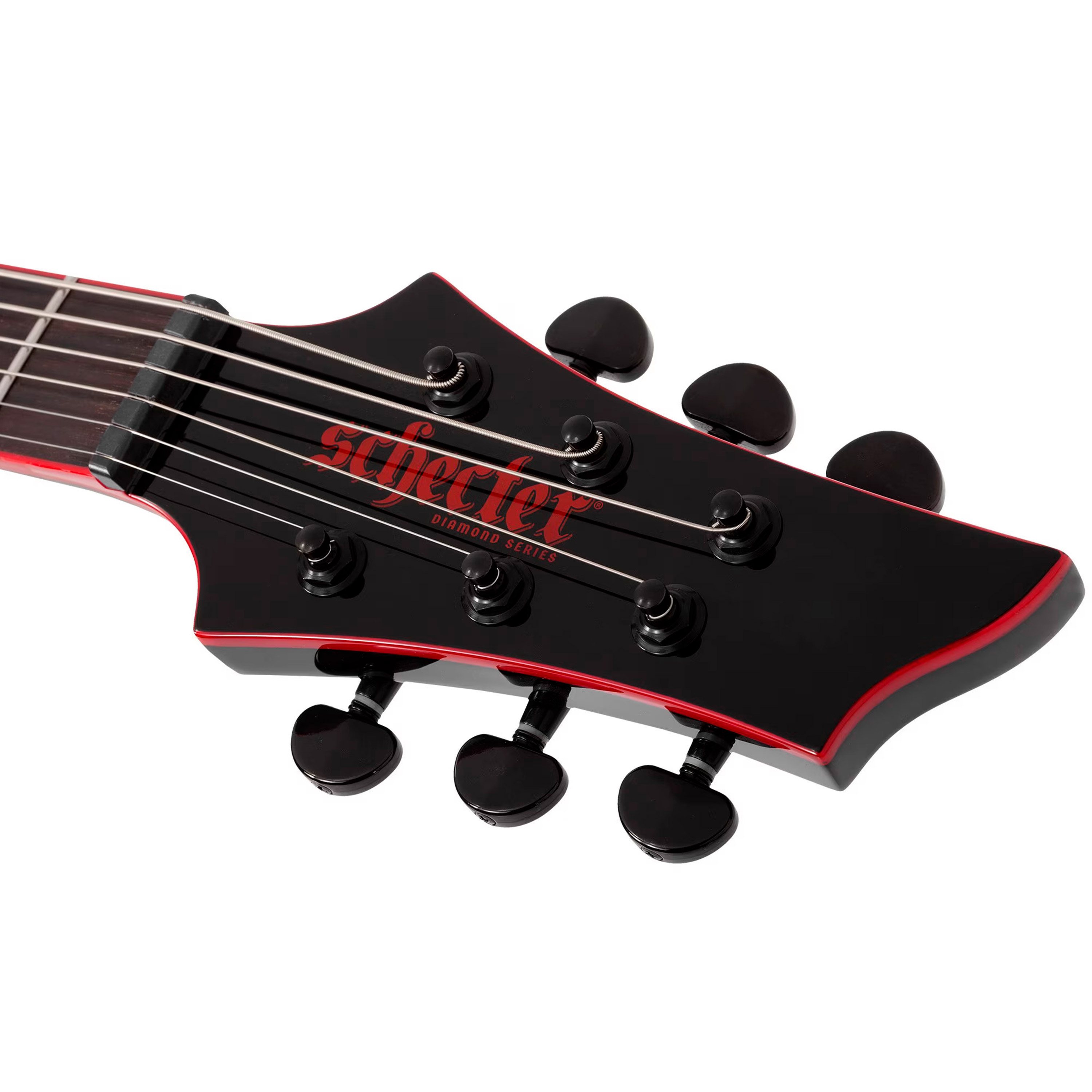 Schecter Sunset 6 Evertune EX Bariton Red Dawn - Guitare métal ...