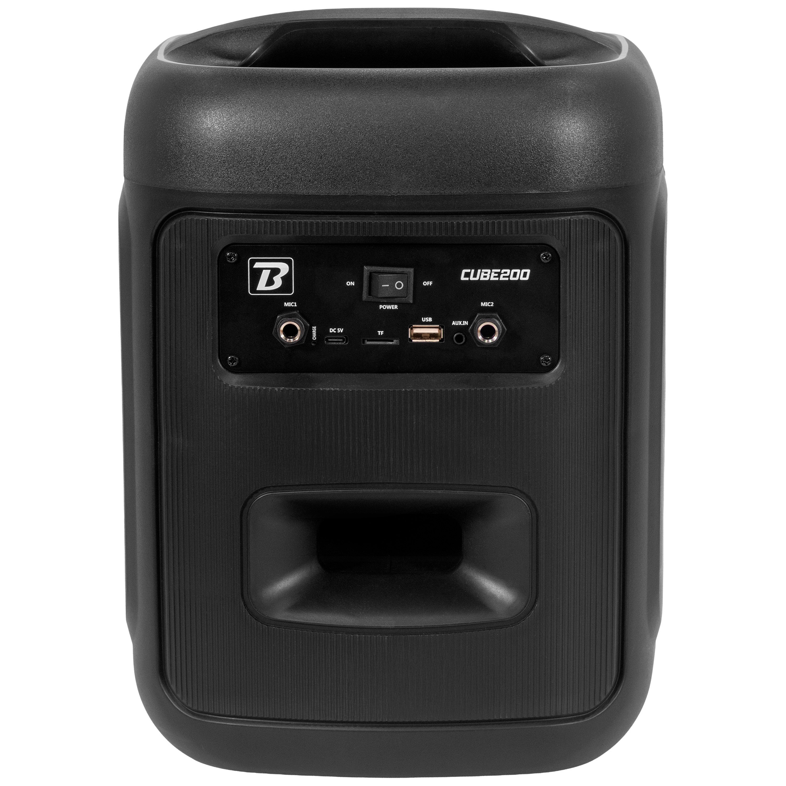 BoomTone DJ CUBE 200 - Enceinte amplifiée SonoVente.com