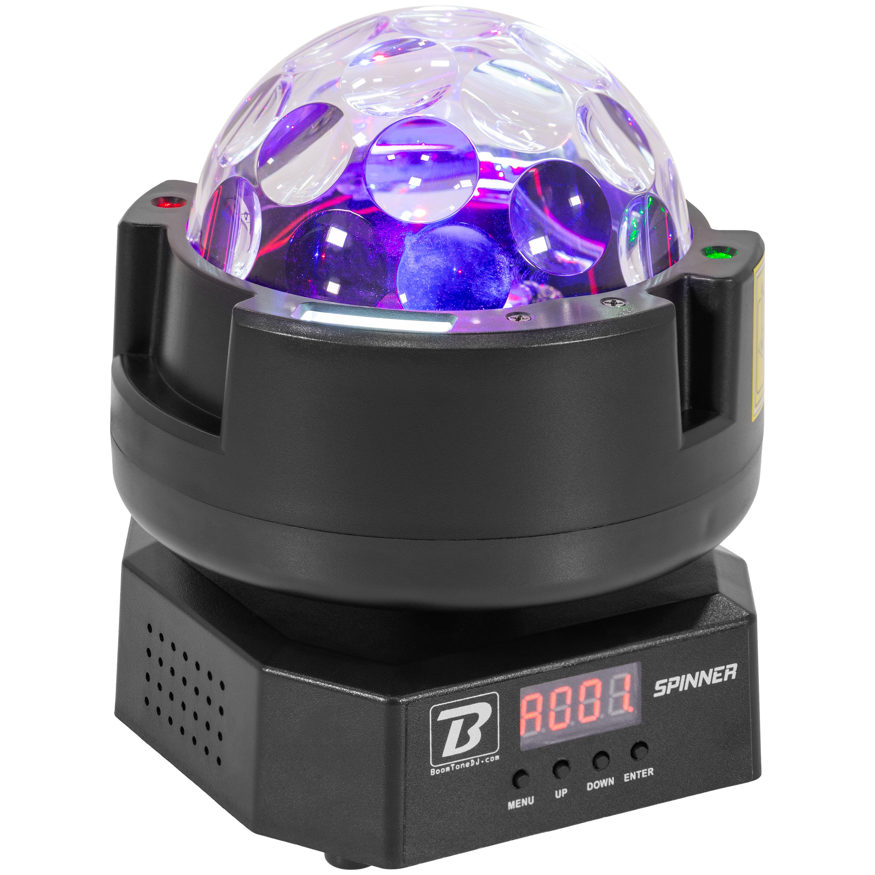 BoomTone DJ Spinner - Effets à LED SonoVente.com