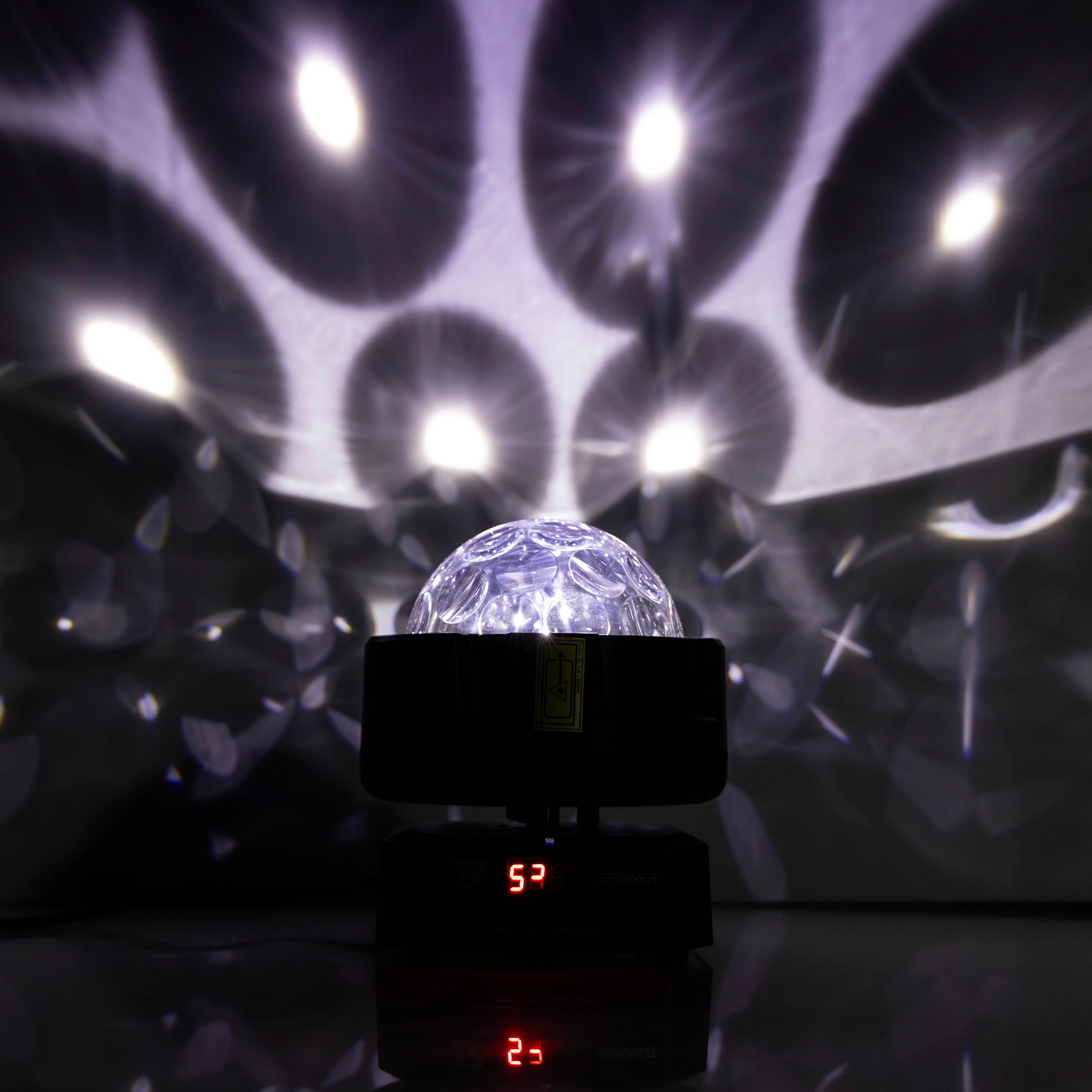 BoomTone DJ Spinner - Effets à LED SonoVente.com