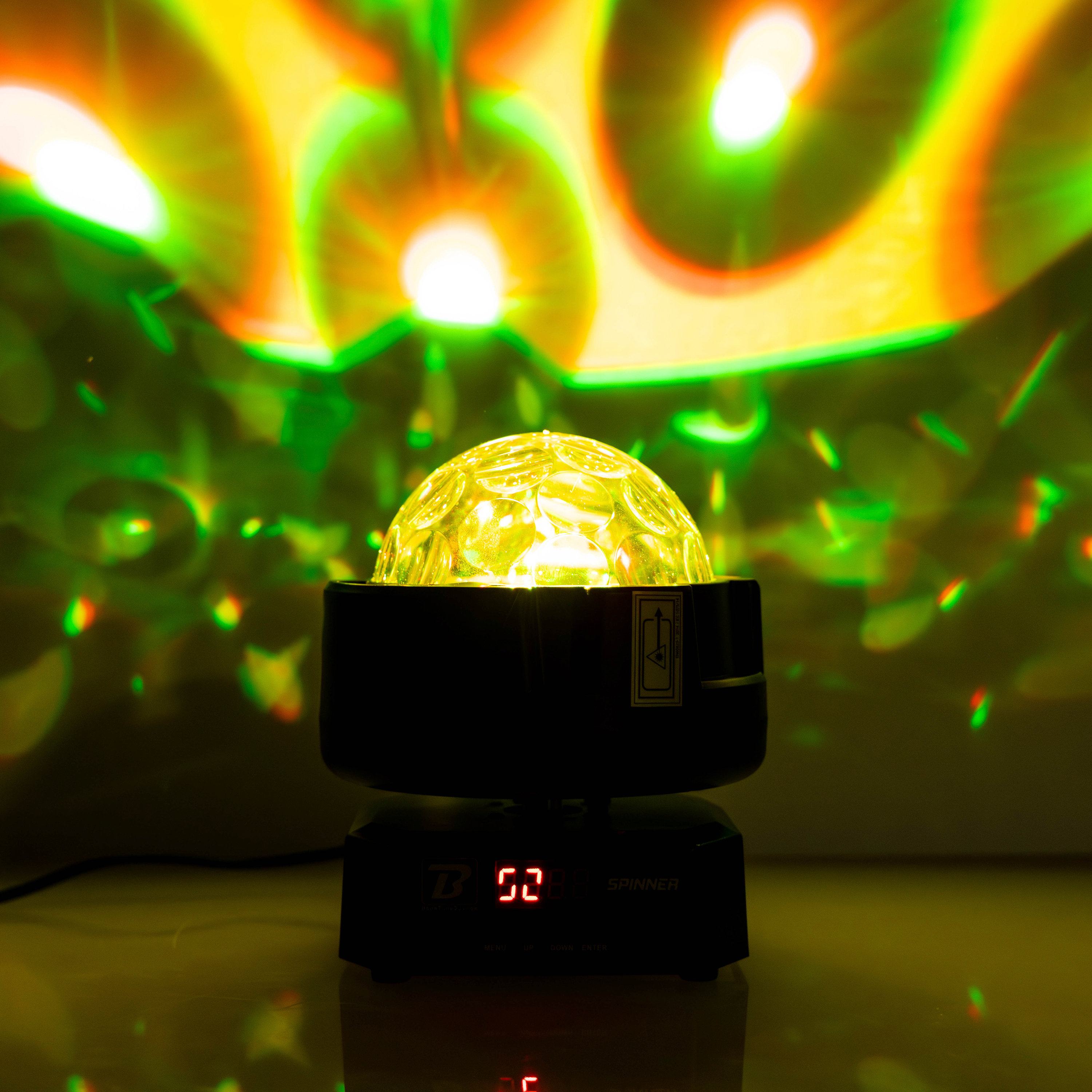 BoomTone DJ Spinner - Effets à LED SonoVente.com