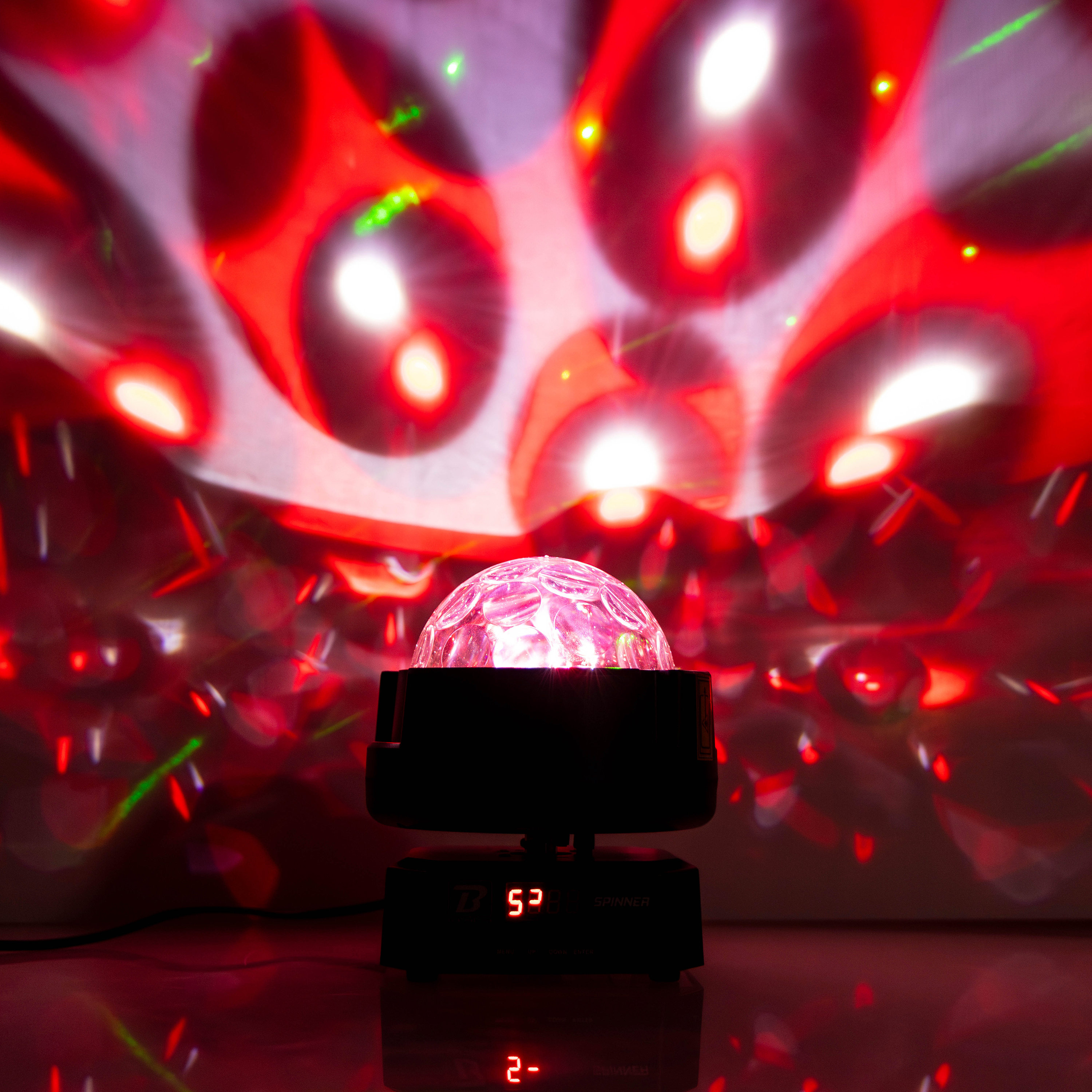 BoomTone DJ Spinner - Effets à LED SonoVente.com