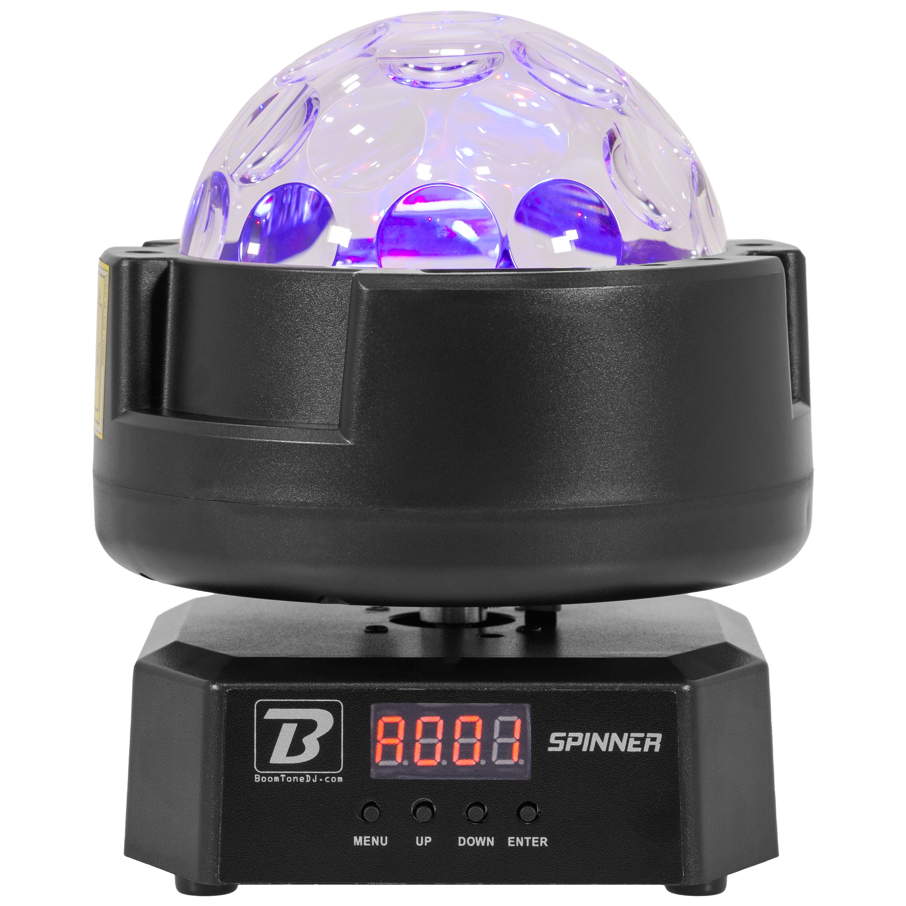 BoomTone DJ Spinner - Effets à LED SonoVente.com