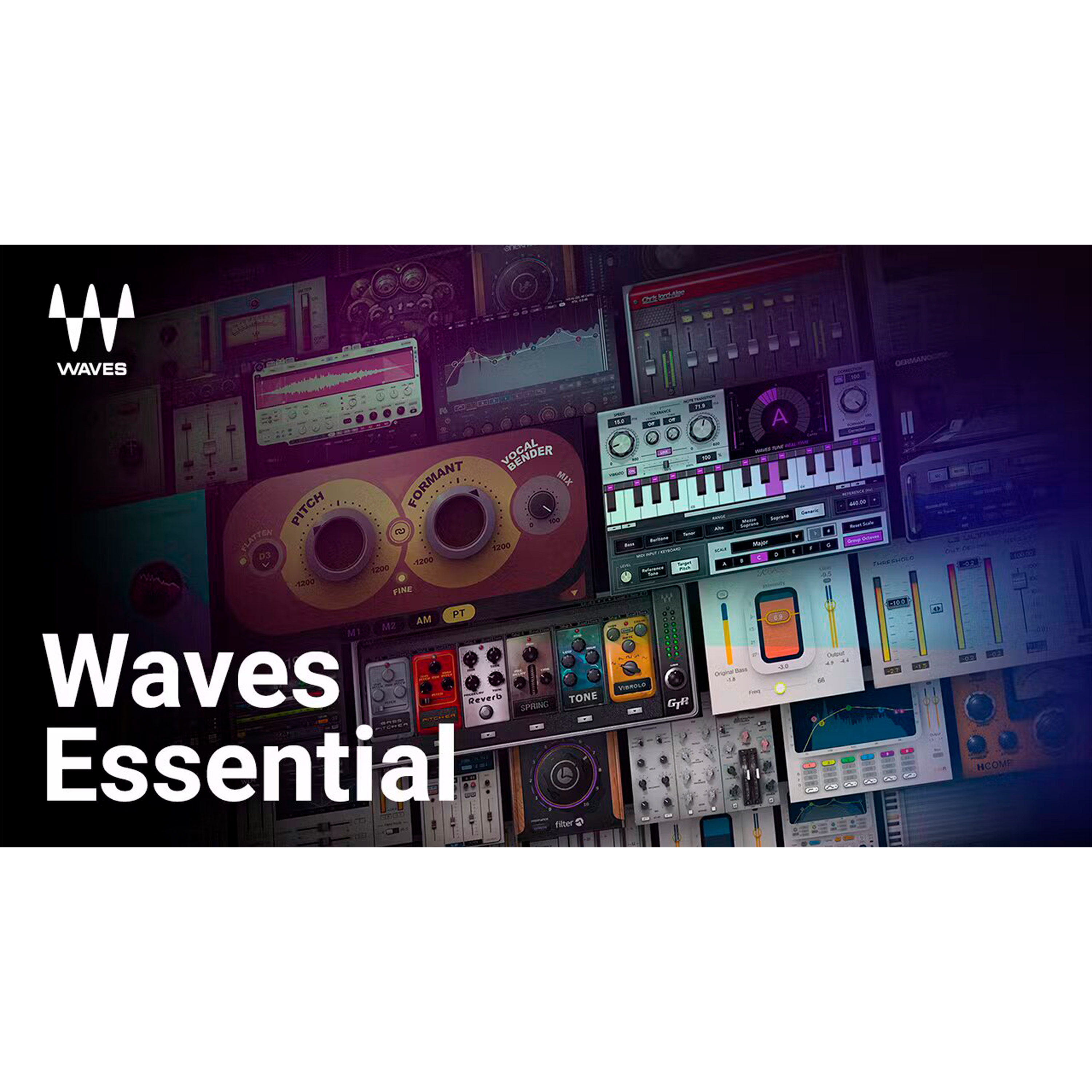 Waves Waves Essential Abonnement 1 an - Logiciel plugins d'effets ...
