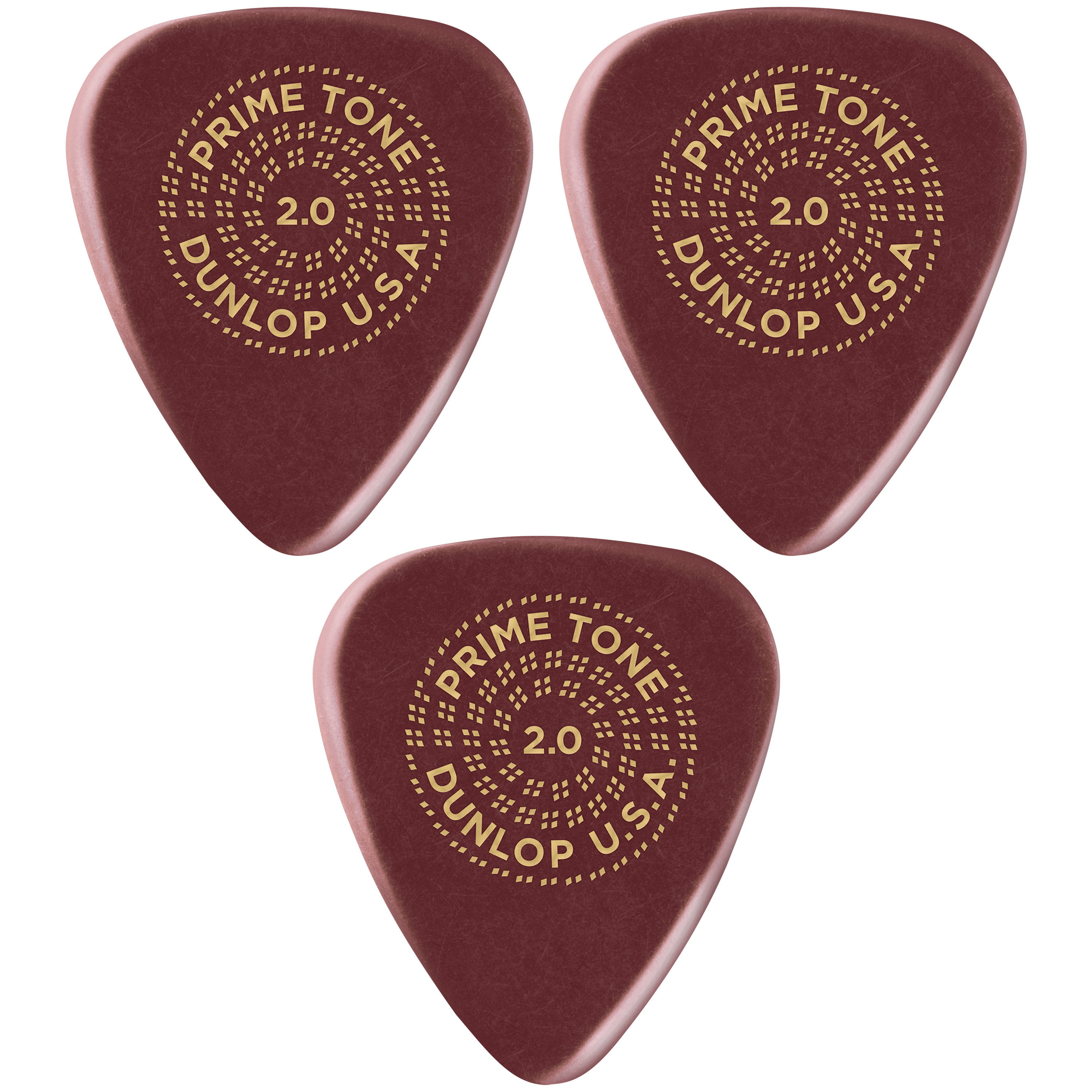 Dunlop 511P200 Primetone Standard Smooth 2,00 mm Sachet de 3 ...
