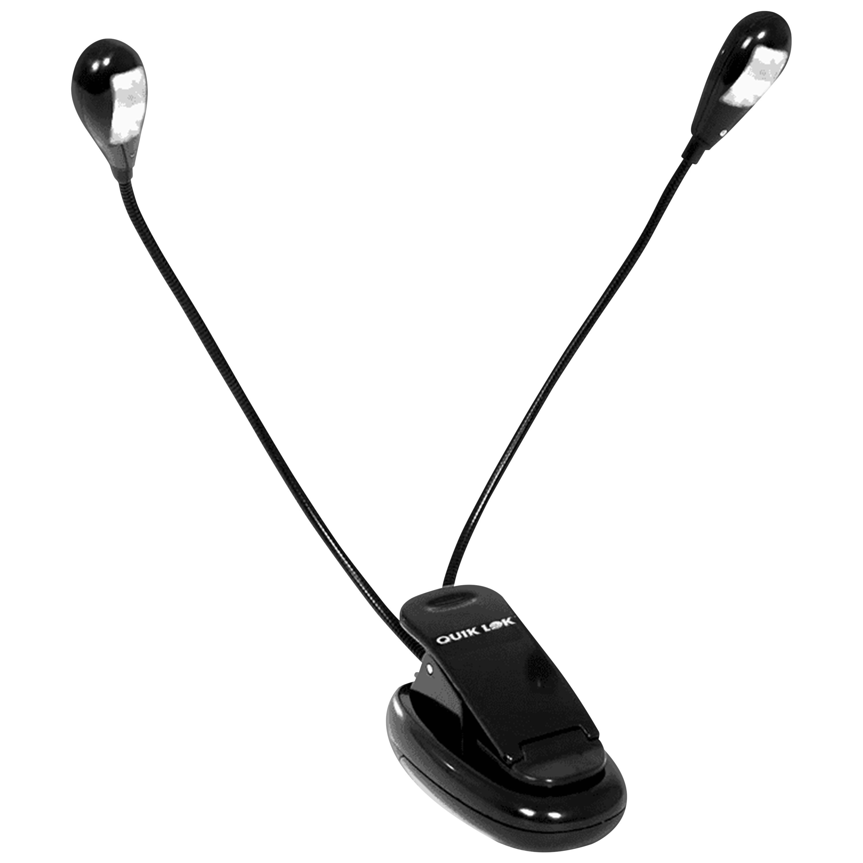 Quik Lok MS22LED Lampe 4 LED pour pupitre avec clamp - Pupitres et ...