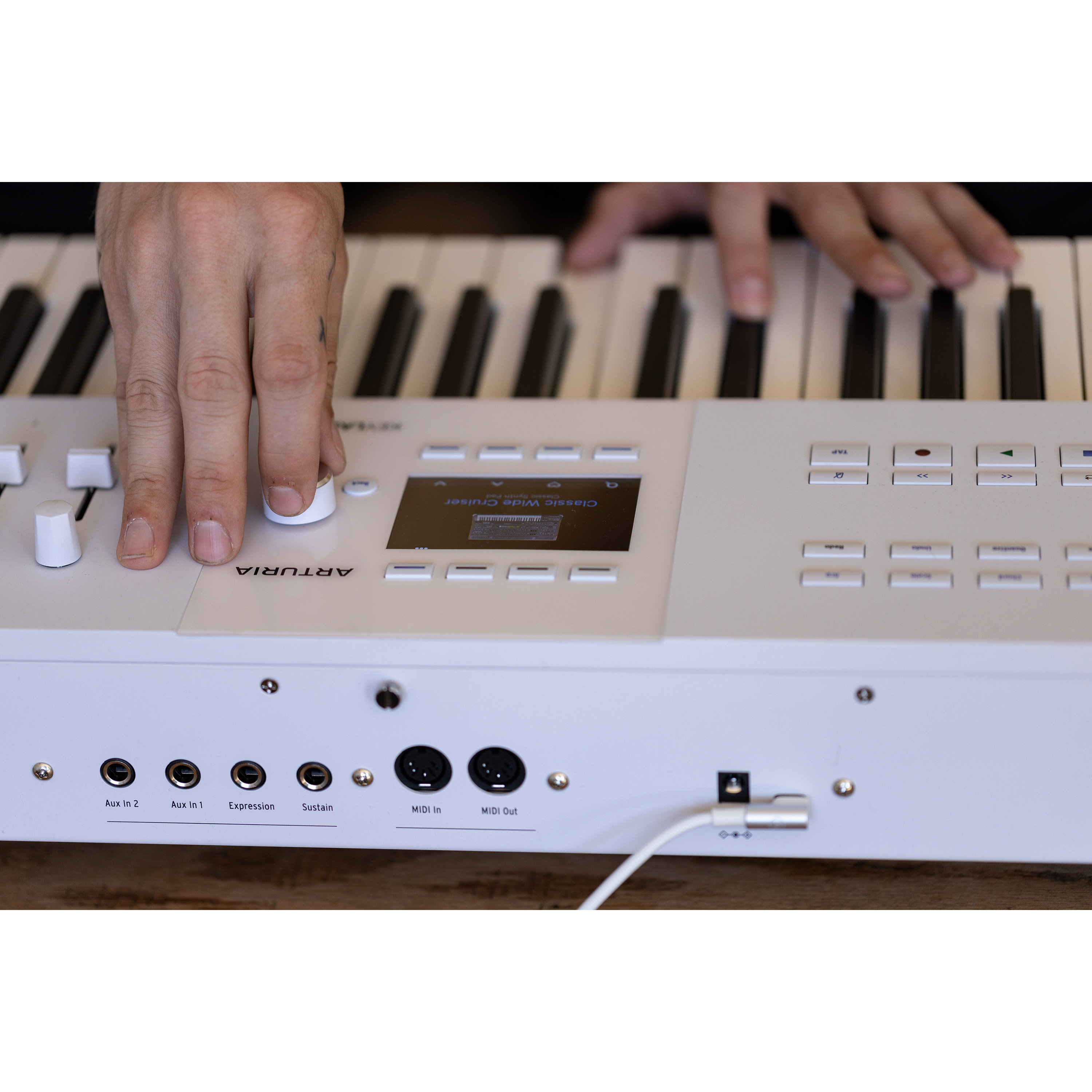 Arturia KeyLab 88 mk3 White - Hoofdtoetsenbord SonoVente.com - nl