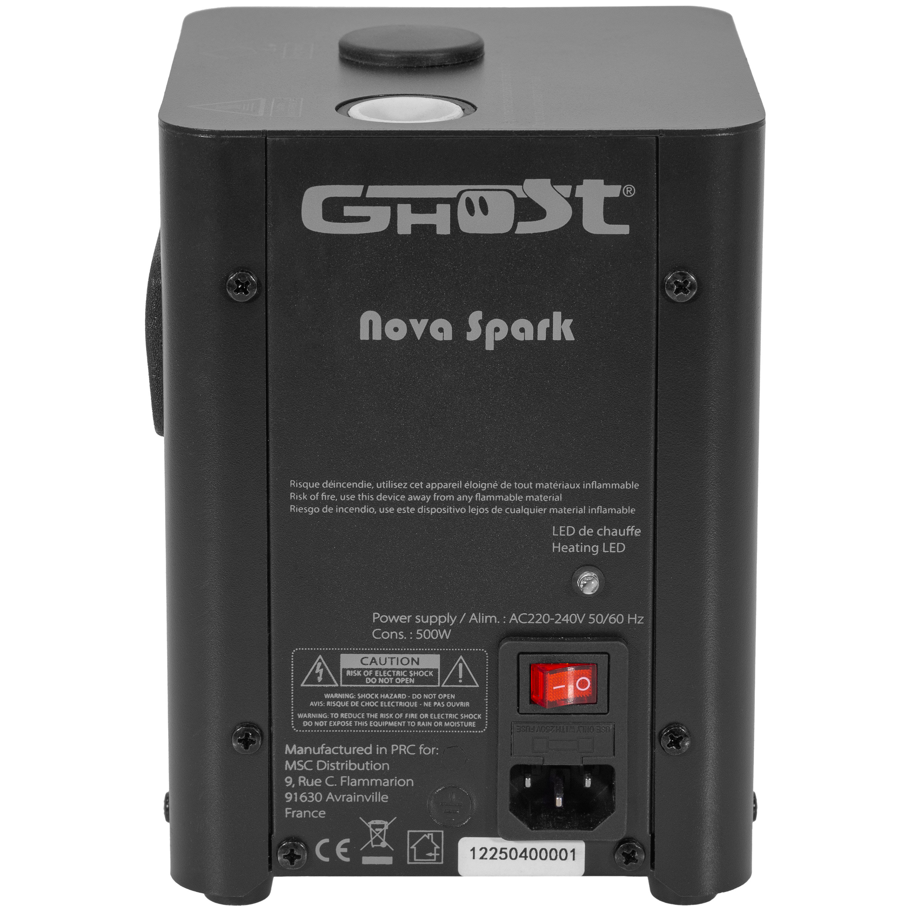 Ghost Nova Spark - Machine pyrotechnique SonoVente.com