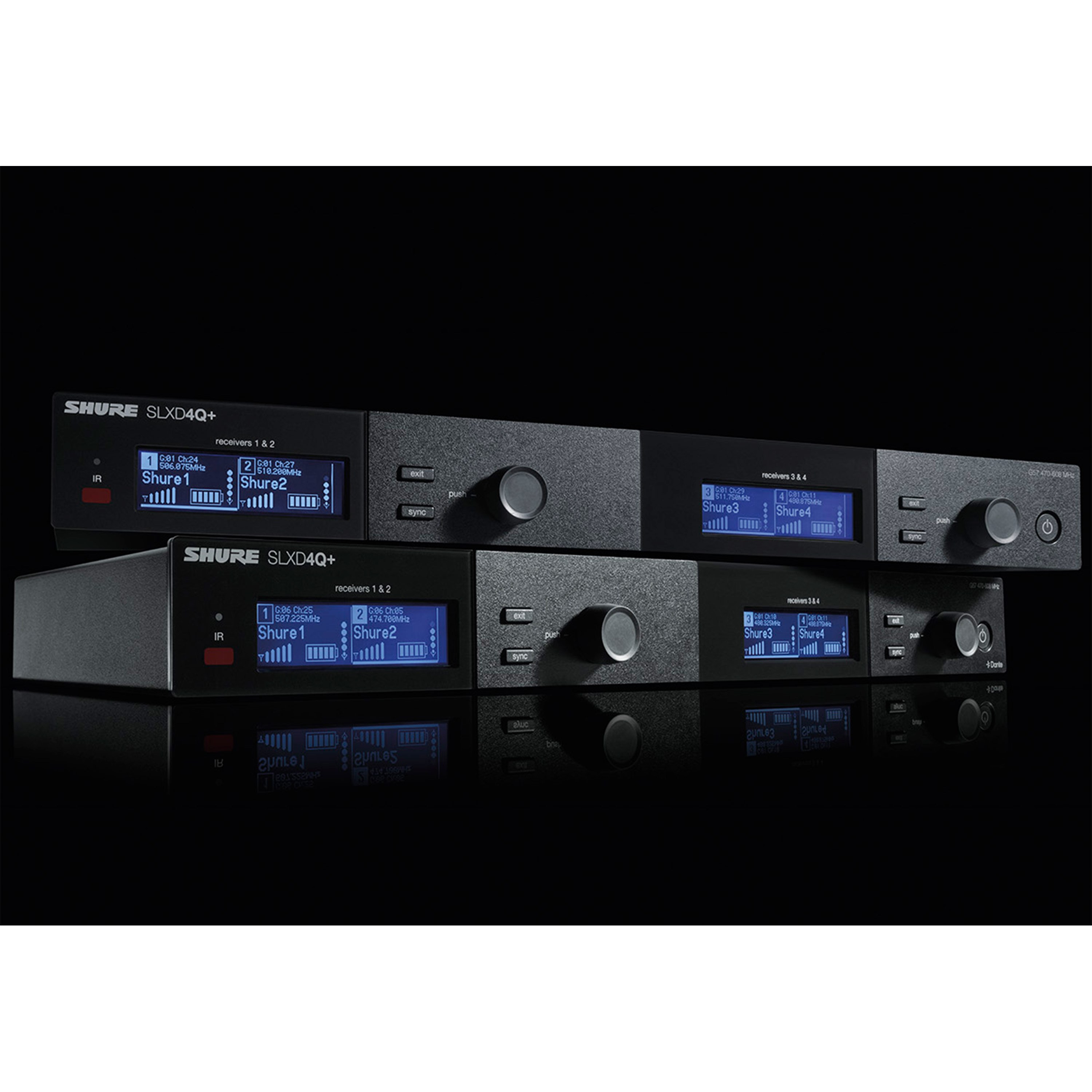 Shure SLXD4Q+ S50 - Micro HF chant SonoVente.com