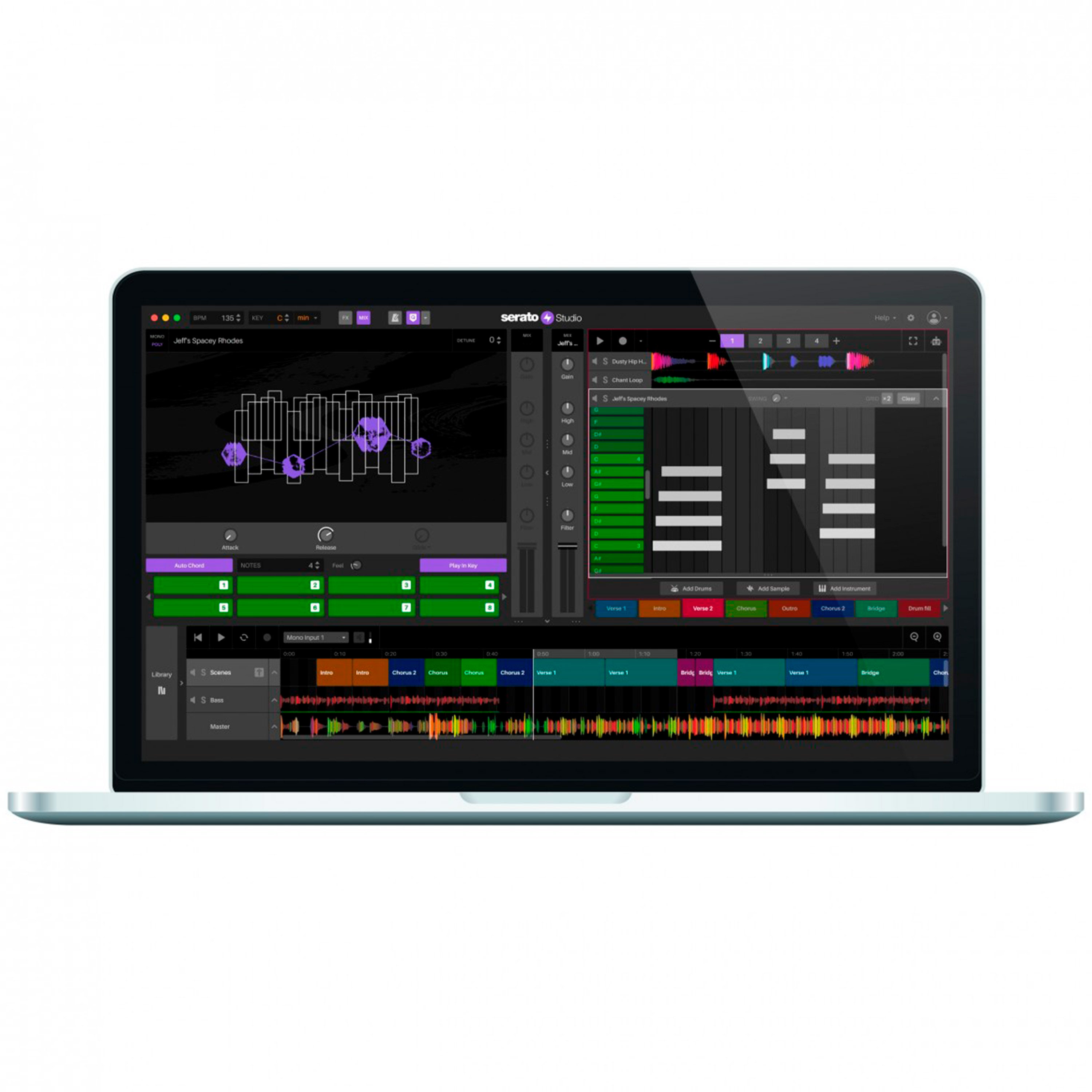 Serato Studio - Logiciel séquenceur / enregistreur SonoVente.com