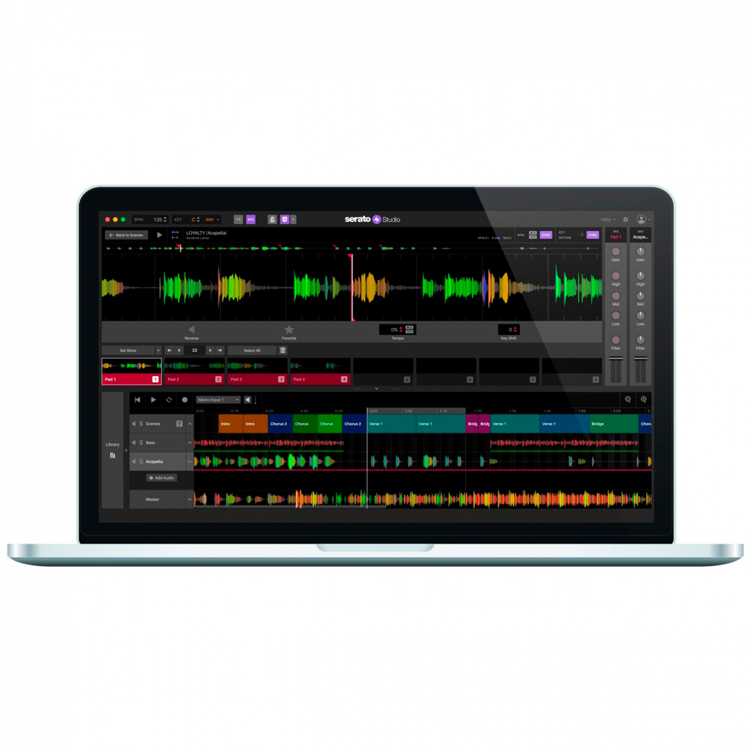 Serato Studio - Logiciel séquenceur / enregistreur SonoVente.com