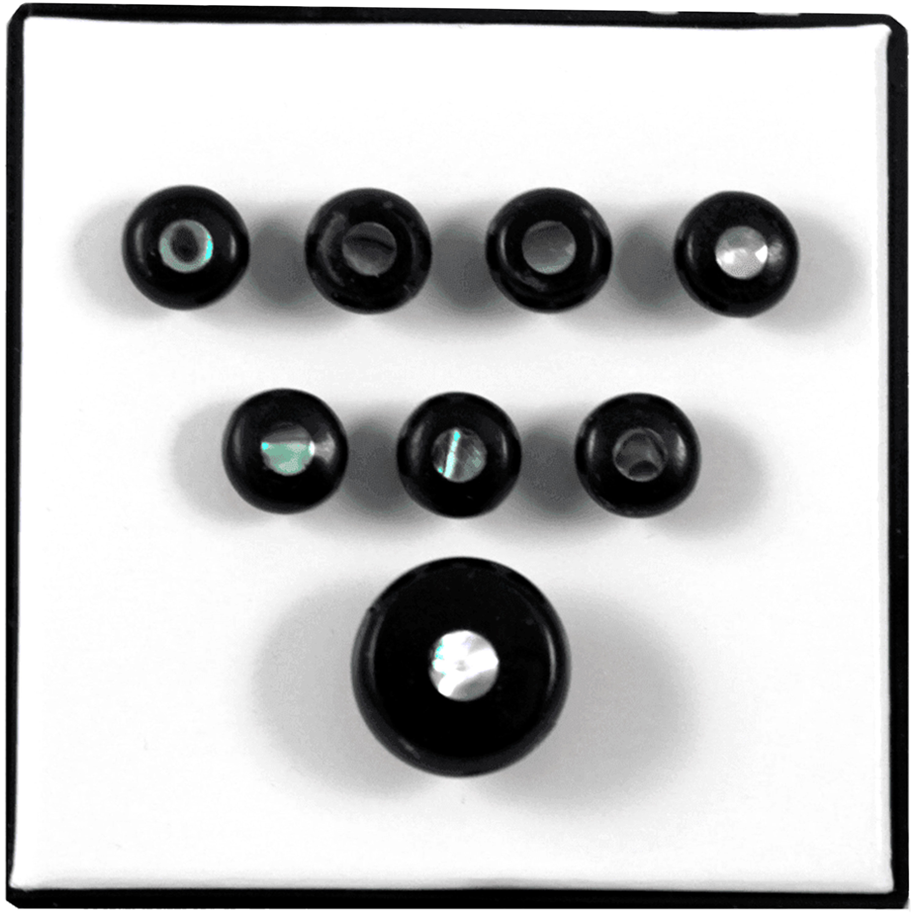 Martin Guitars APP42 Set de Chevilles Noir Point Perle - Pièces ...