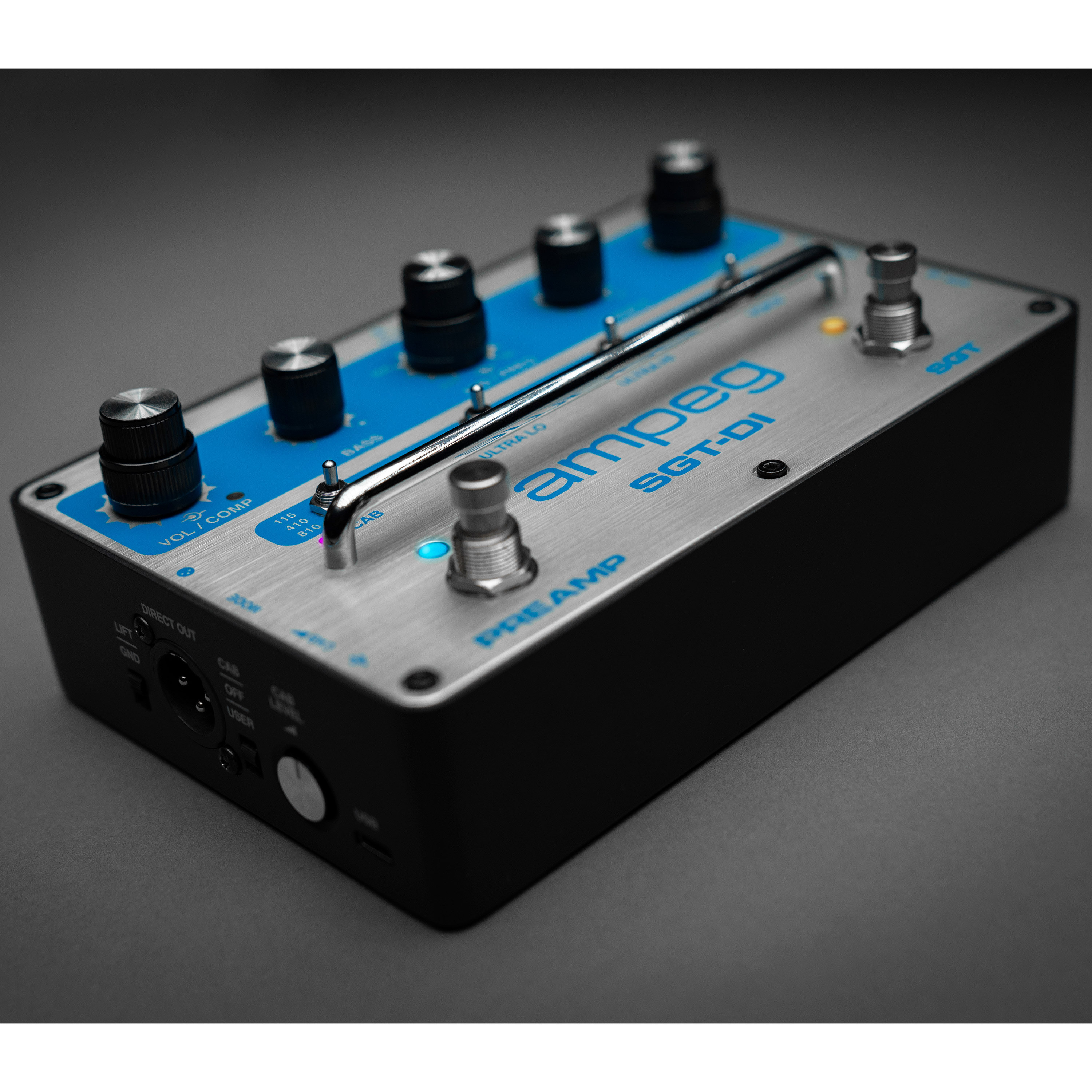 Ampeg SGT-DI Blue Line Anniversary Edition - Effets basse SonoVente.com